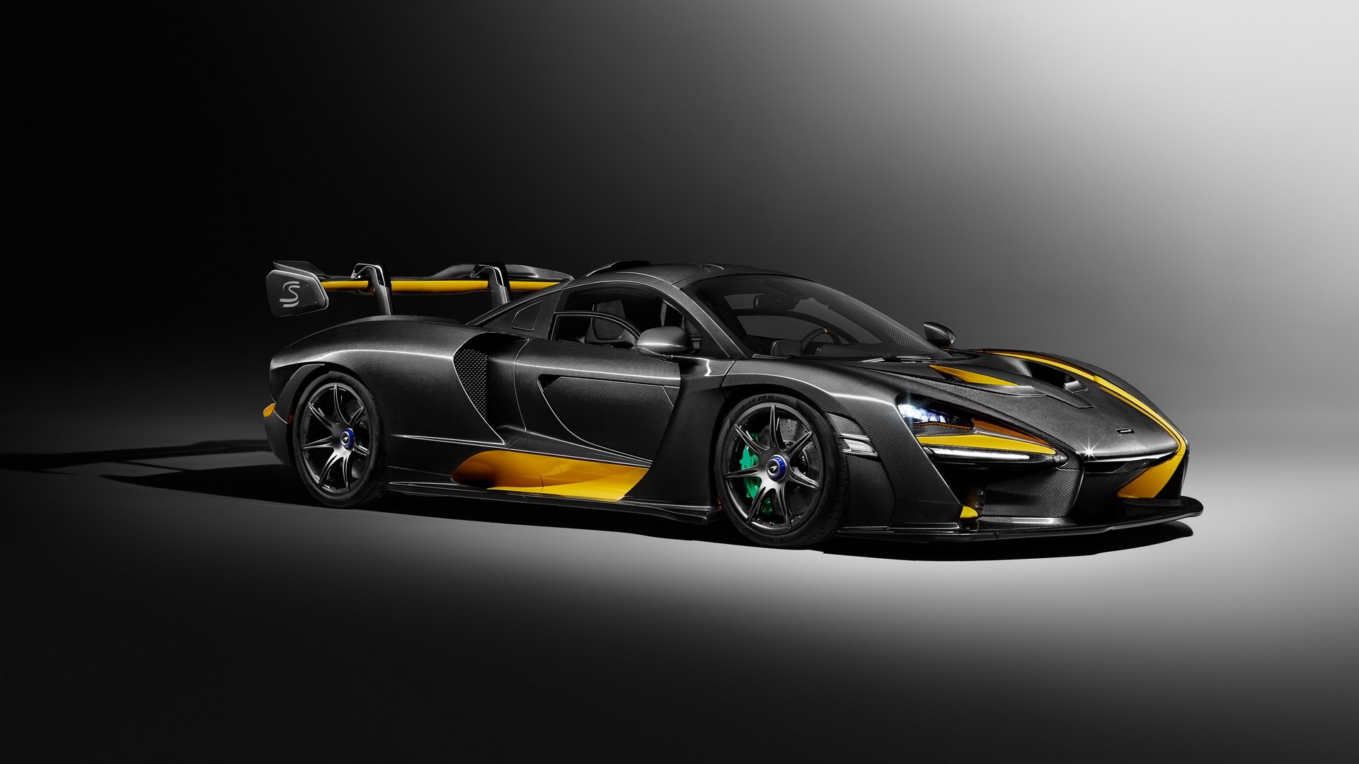 car, supercars, McLaren, McLaren Senna, Victory Grey, carbon fiber HD ...