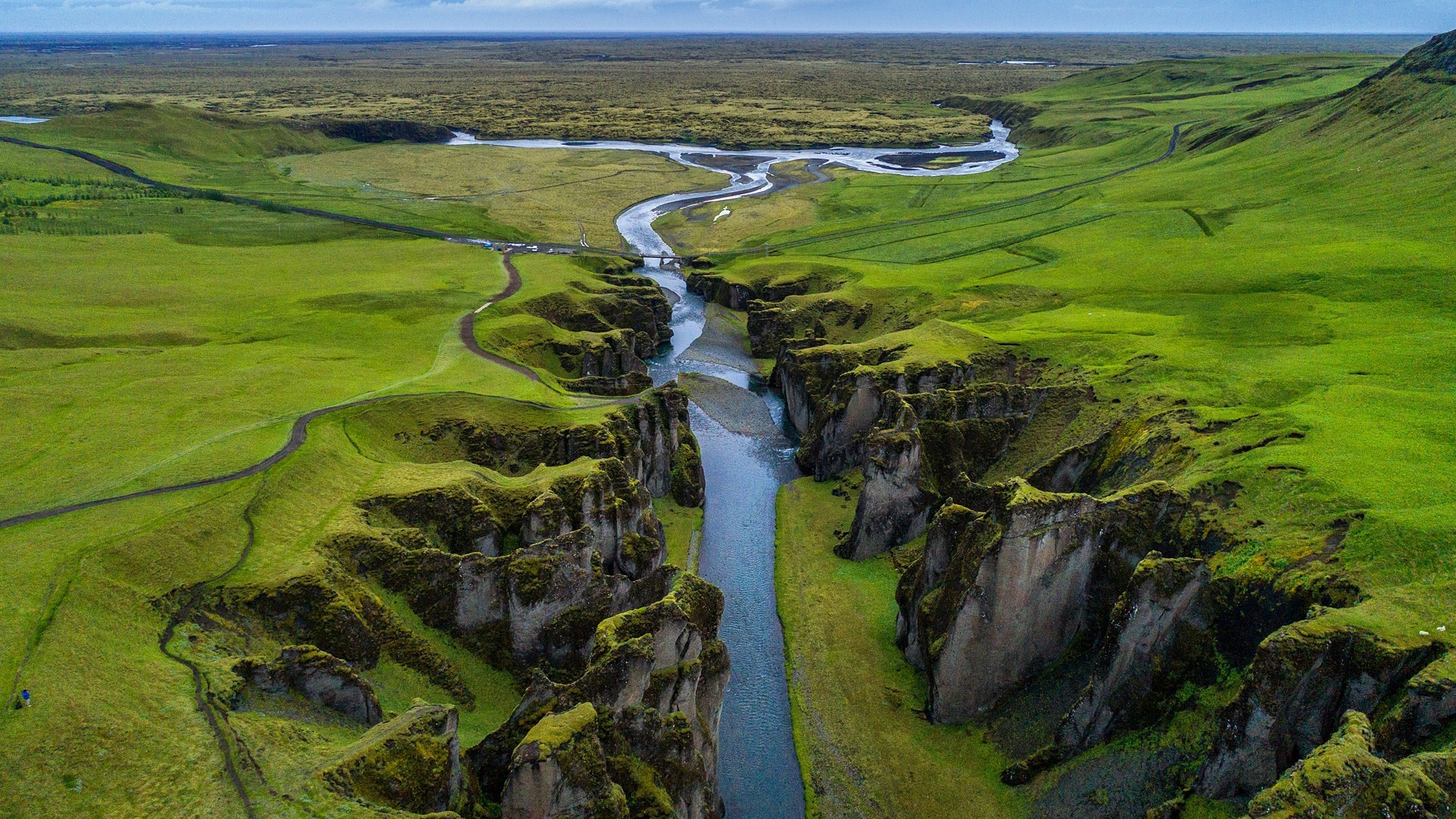 nature, landscape, grass, field, drone photo, aerial view, black sand ...
