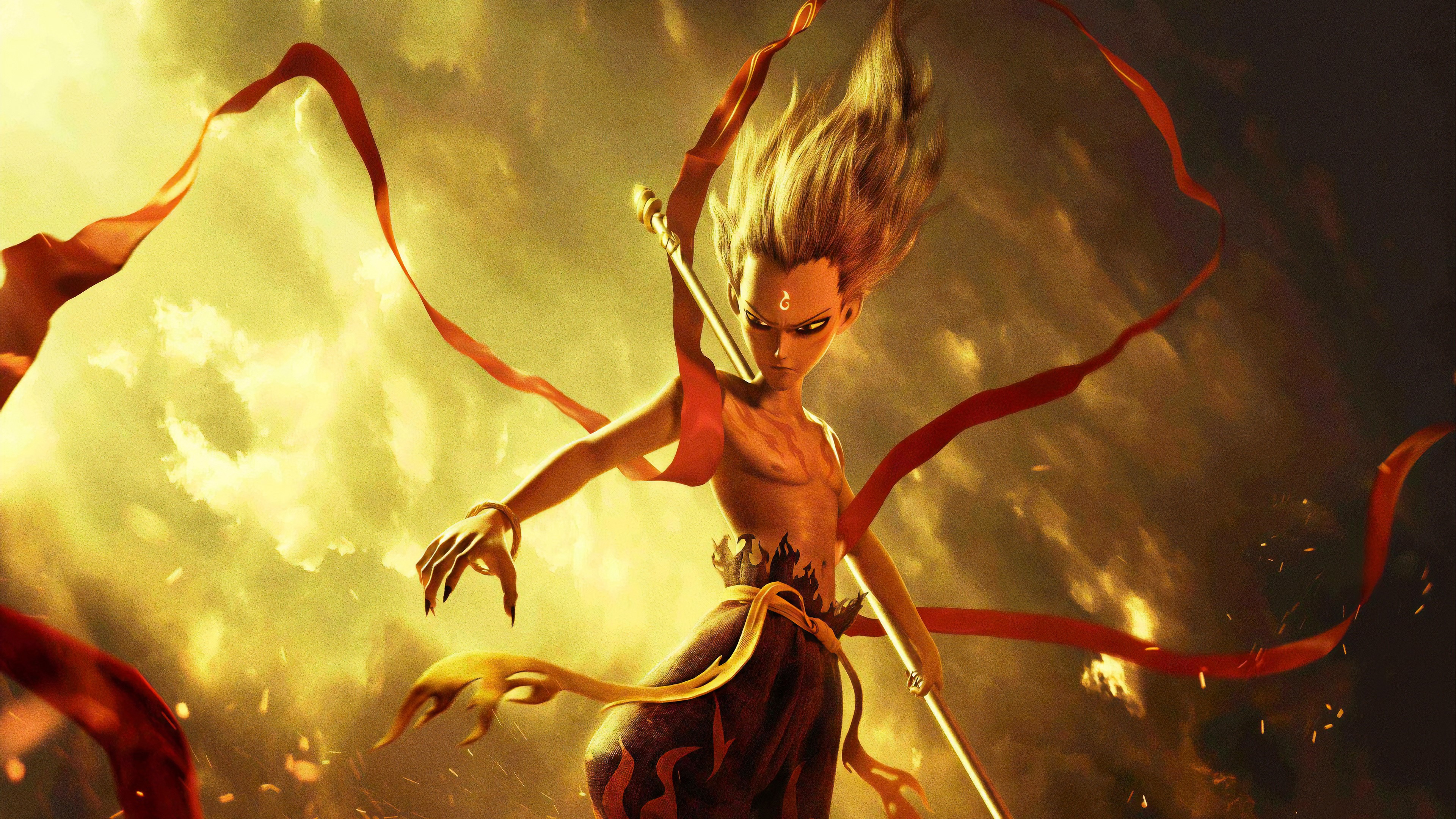 Nezha, Movie Characters, Movies Hd Wallpaper