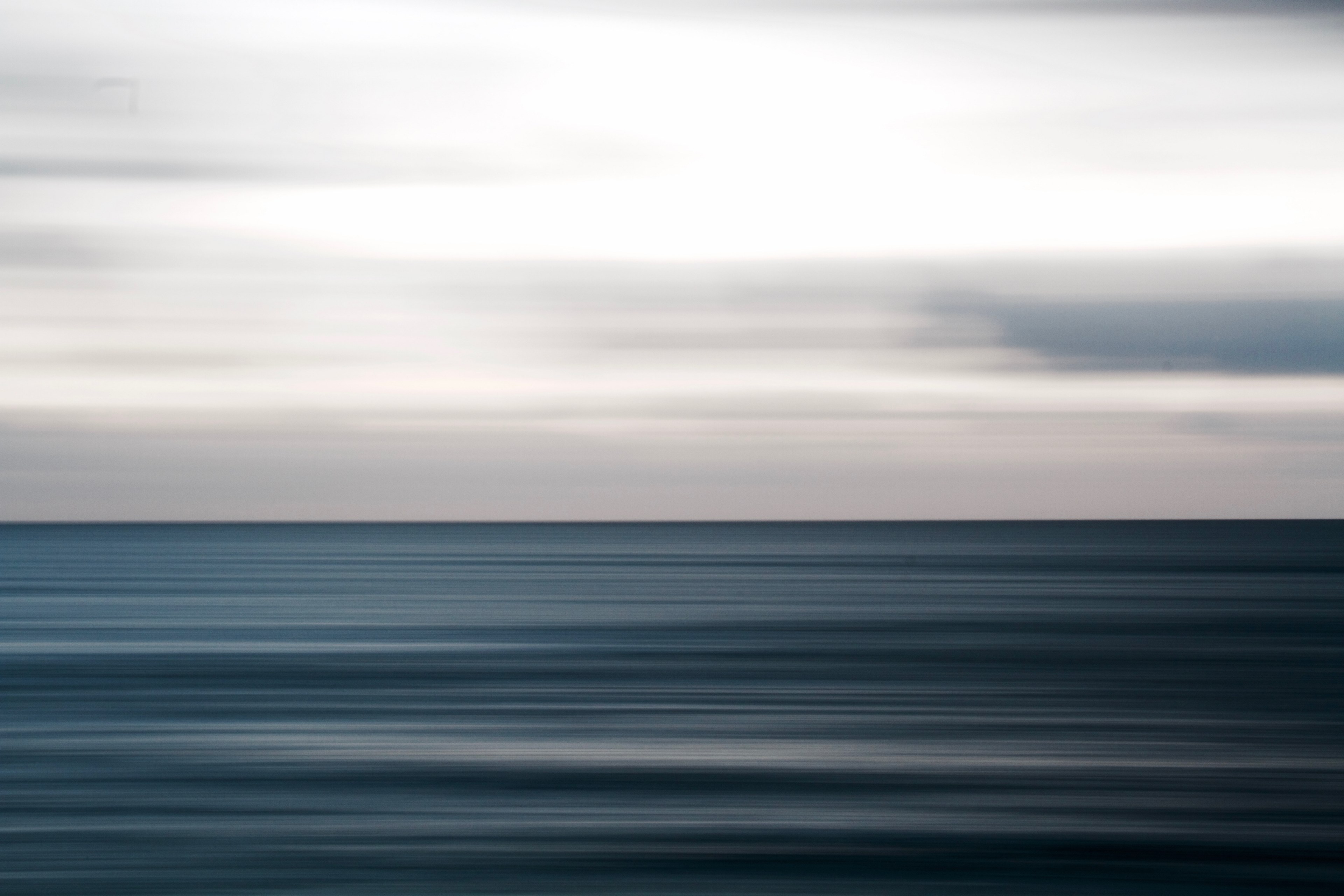 ocean water horizon and sea 4k HD Wallpaper
