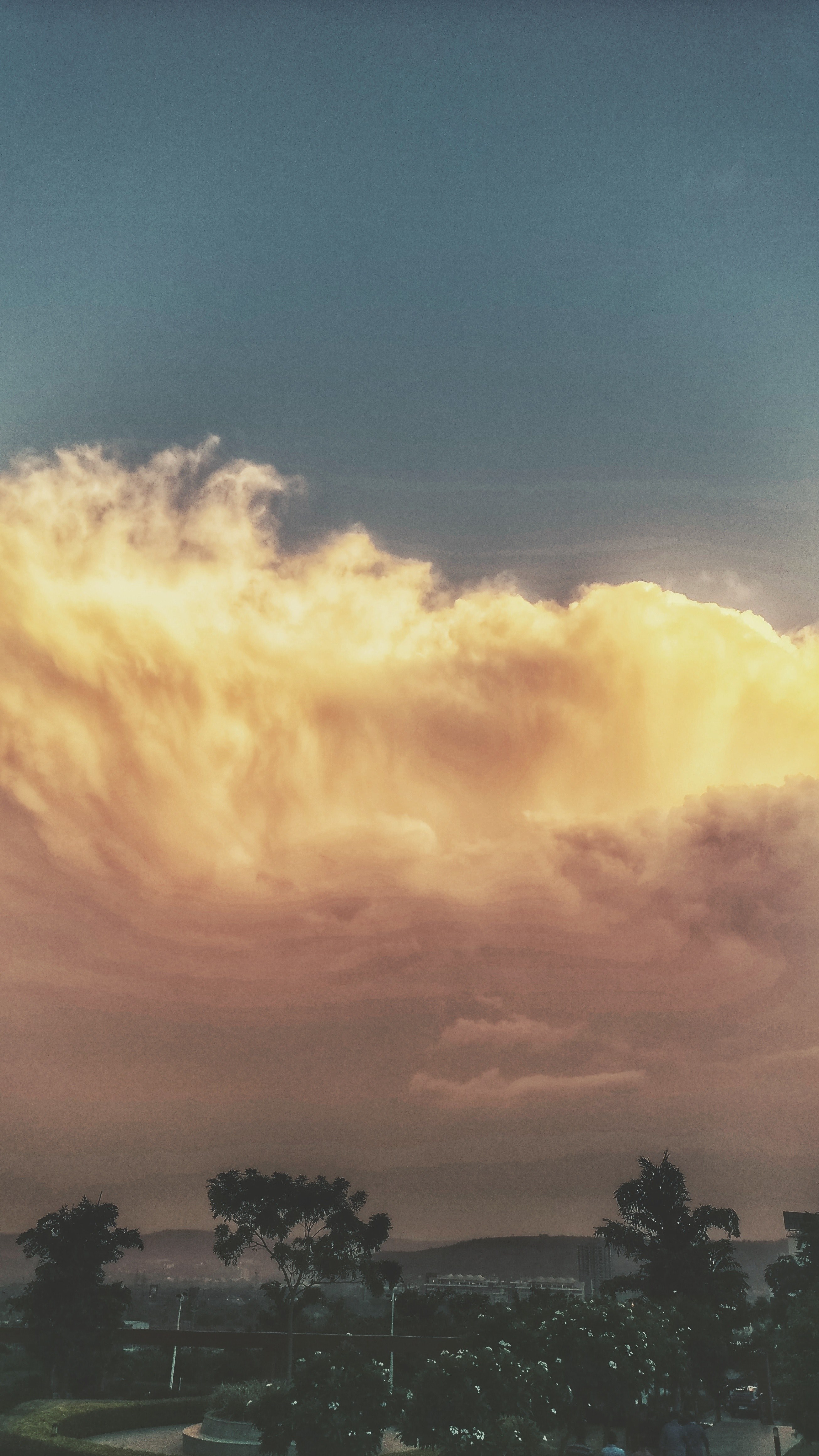 outdoor cloud tourism and silhouette hd, 4k Phone HD Wallpaper