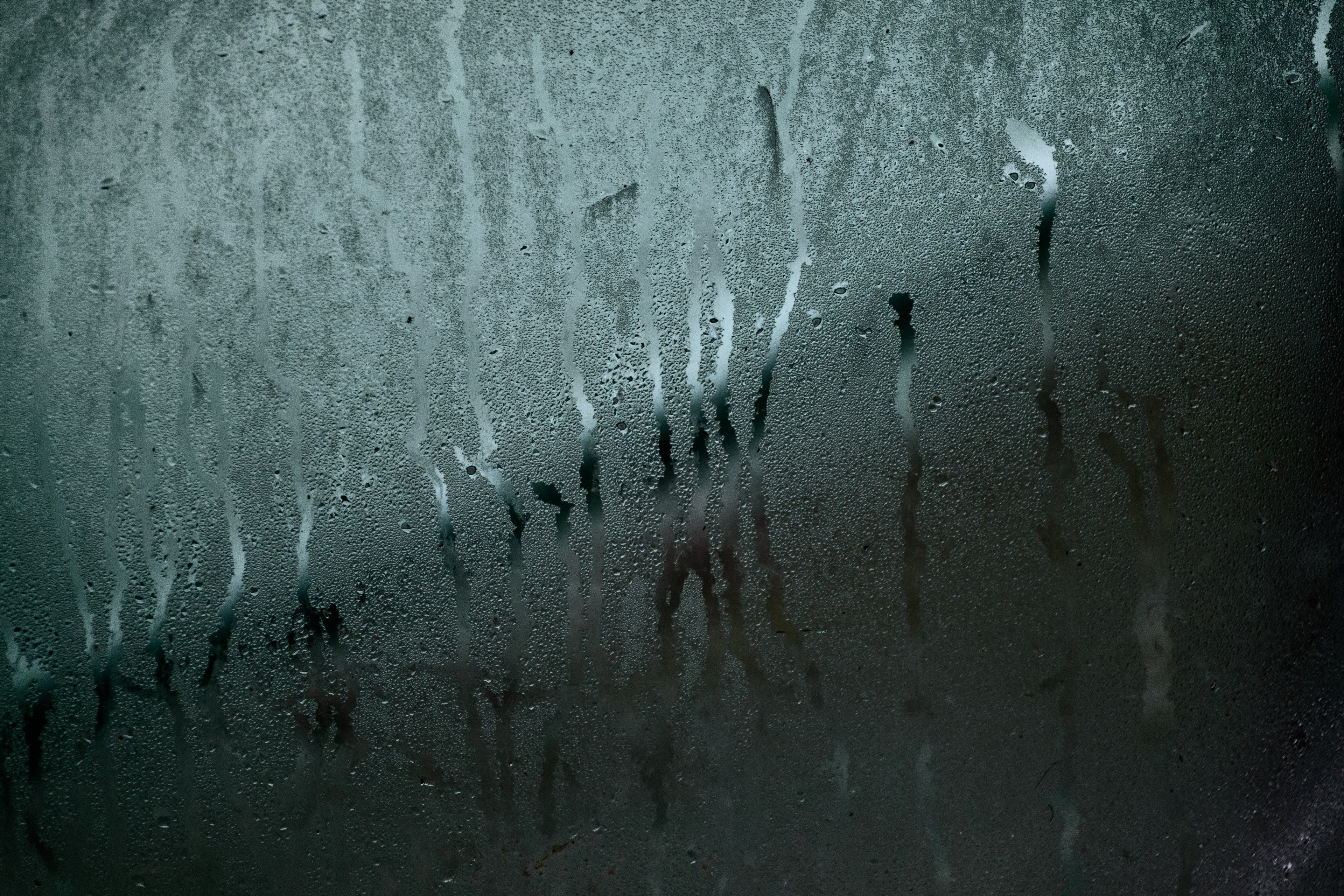 glass window droplet and condensation 4k HD Wallpaper
