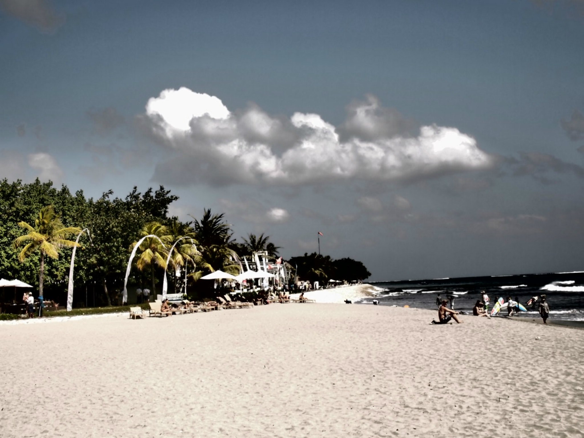 Sunny Day At The Beach Wallpaper