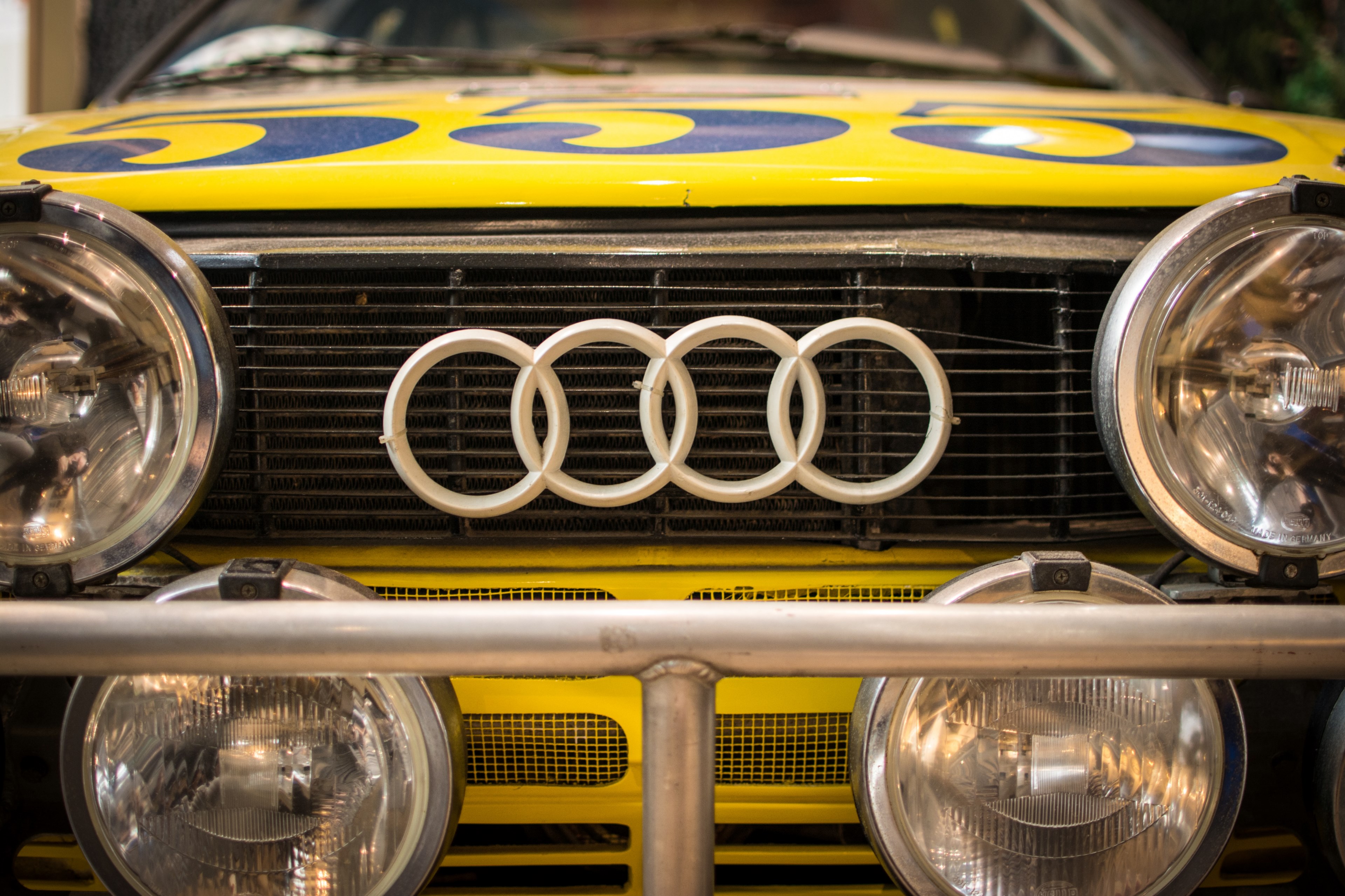 headlamp headlight audi and car 4k HD Wallpaper