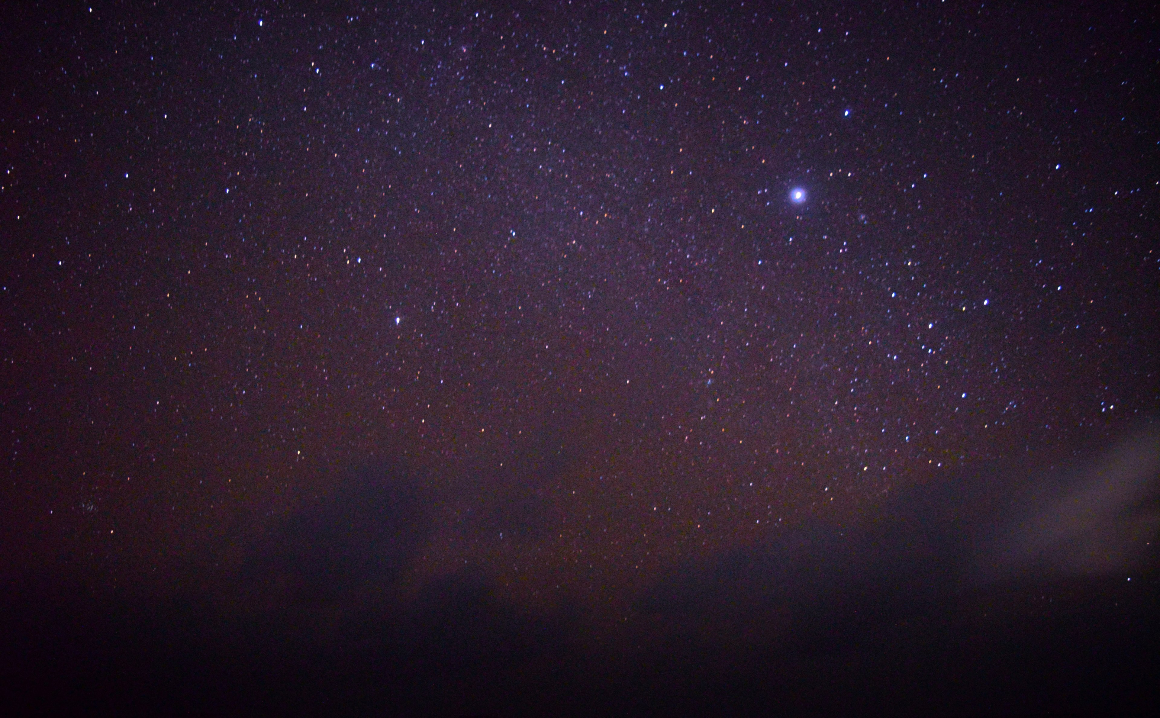 sky stars dark and night 4k HD Wallpaper