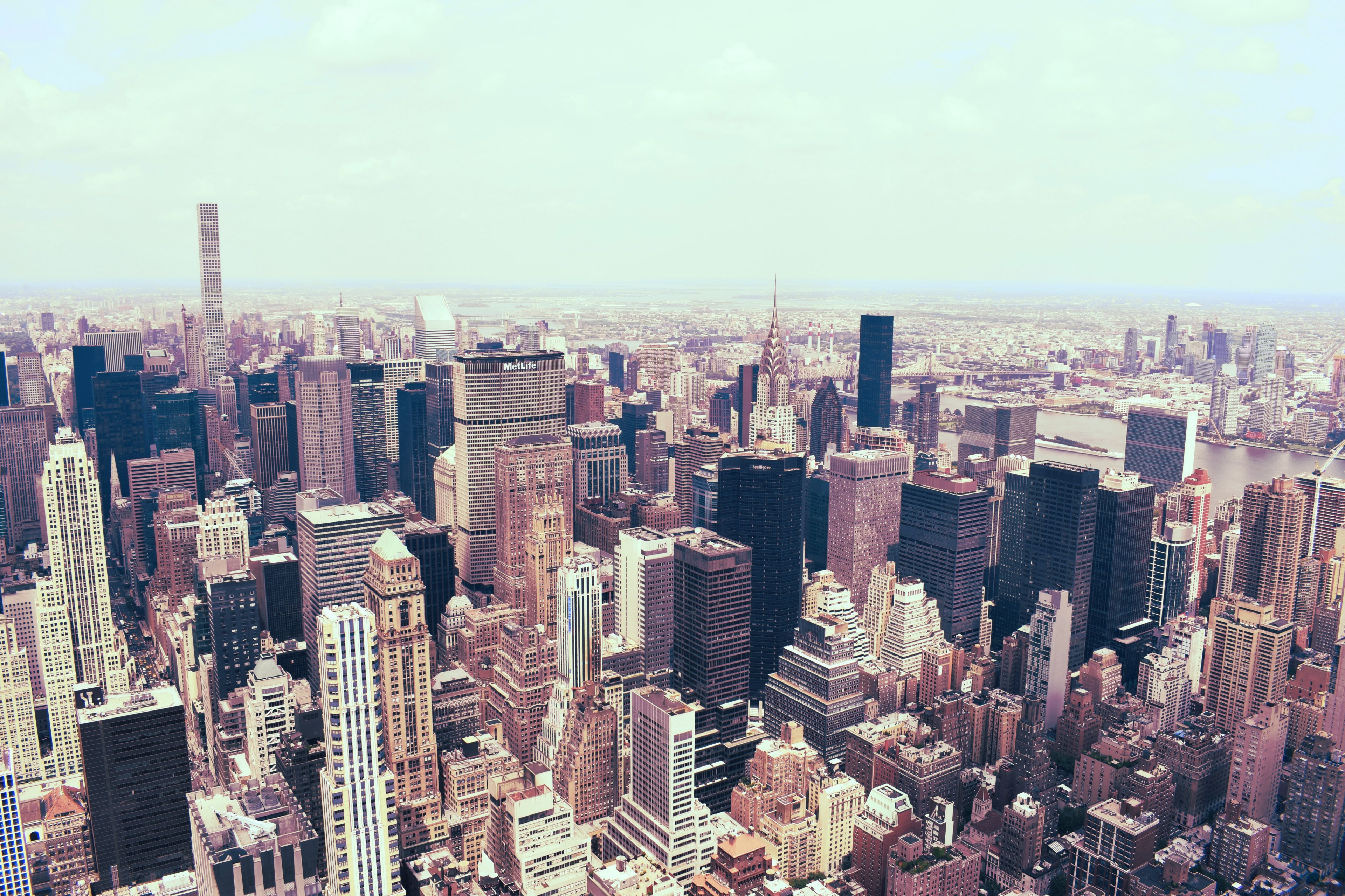 city skyline building and urban 4k HD Wallpaper