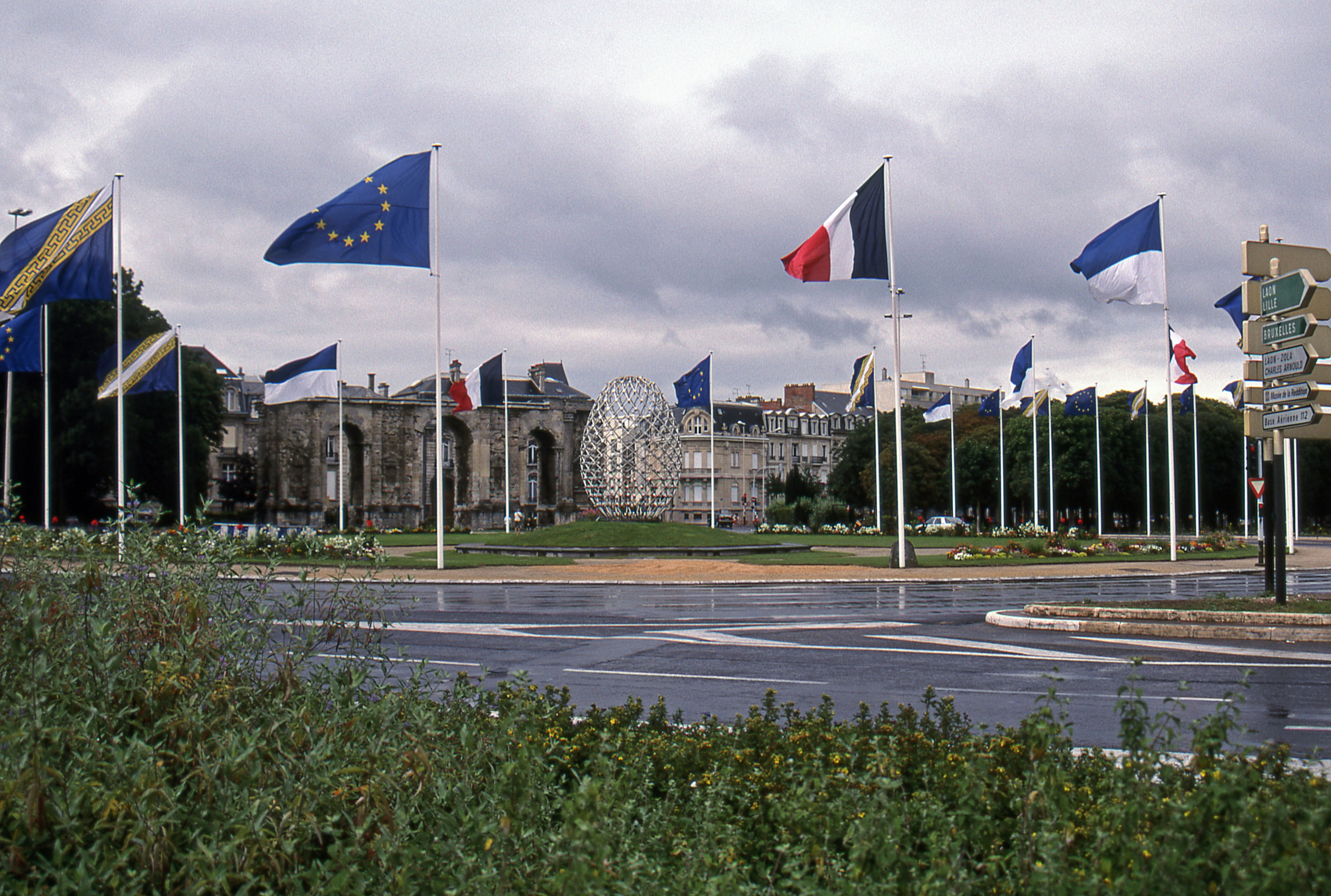 Place De La Republique Reims 4K Hd Wallpaper