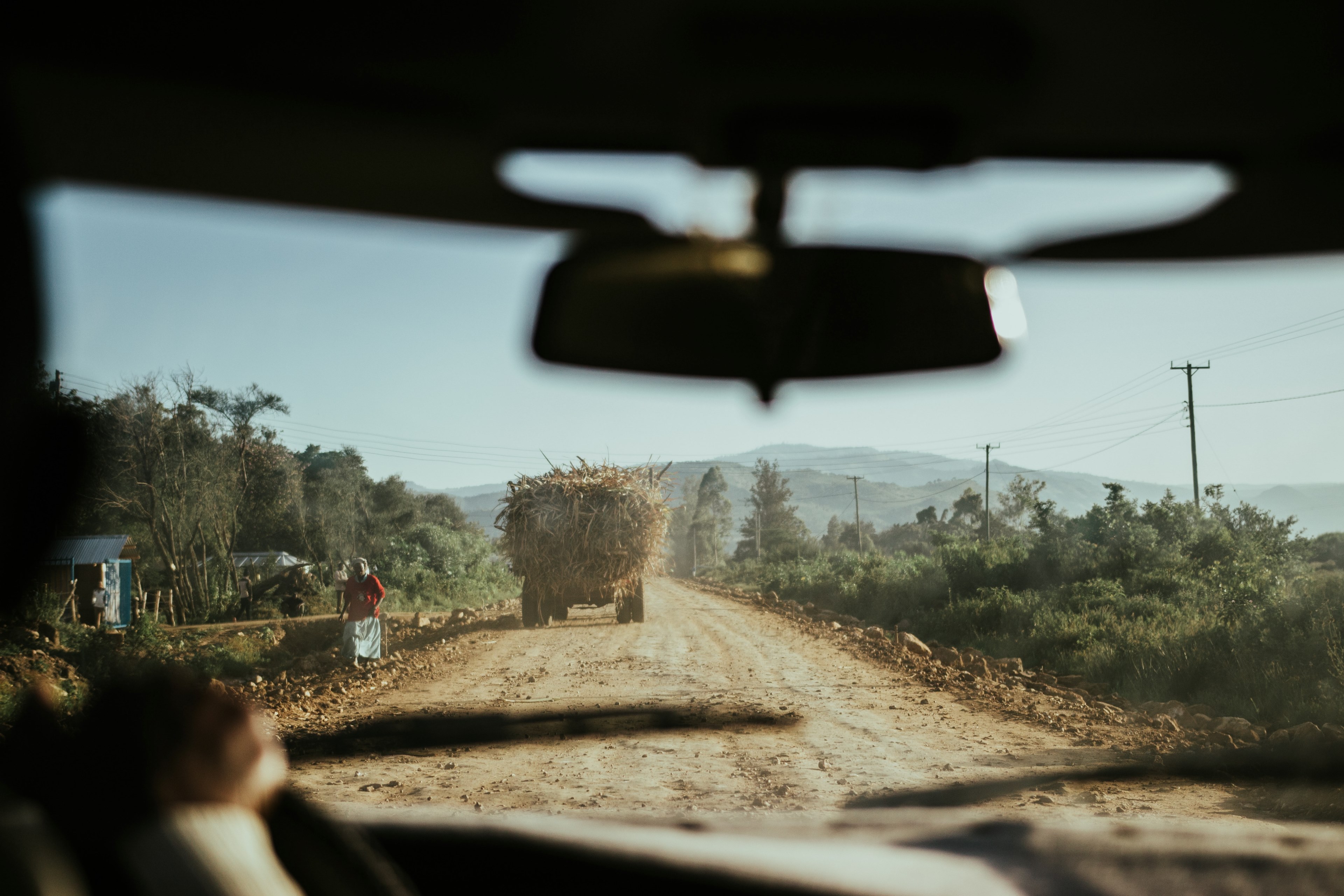 track road lorry and truck 4k HD Wallpaper