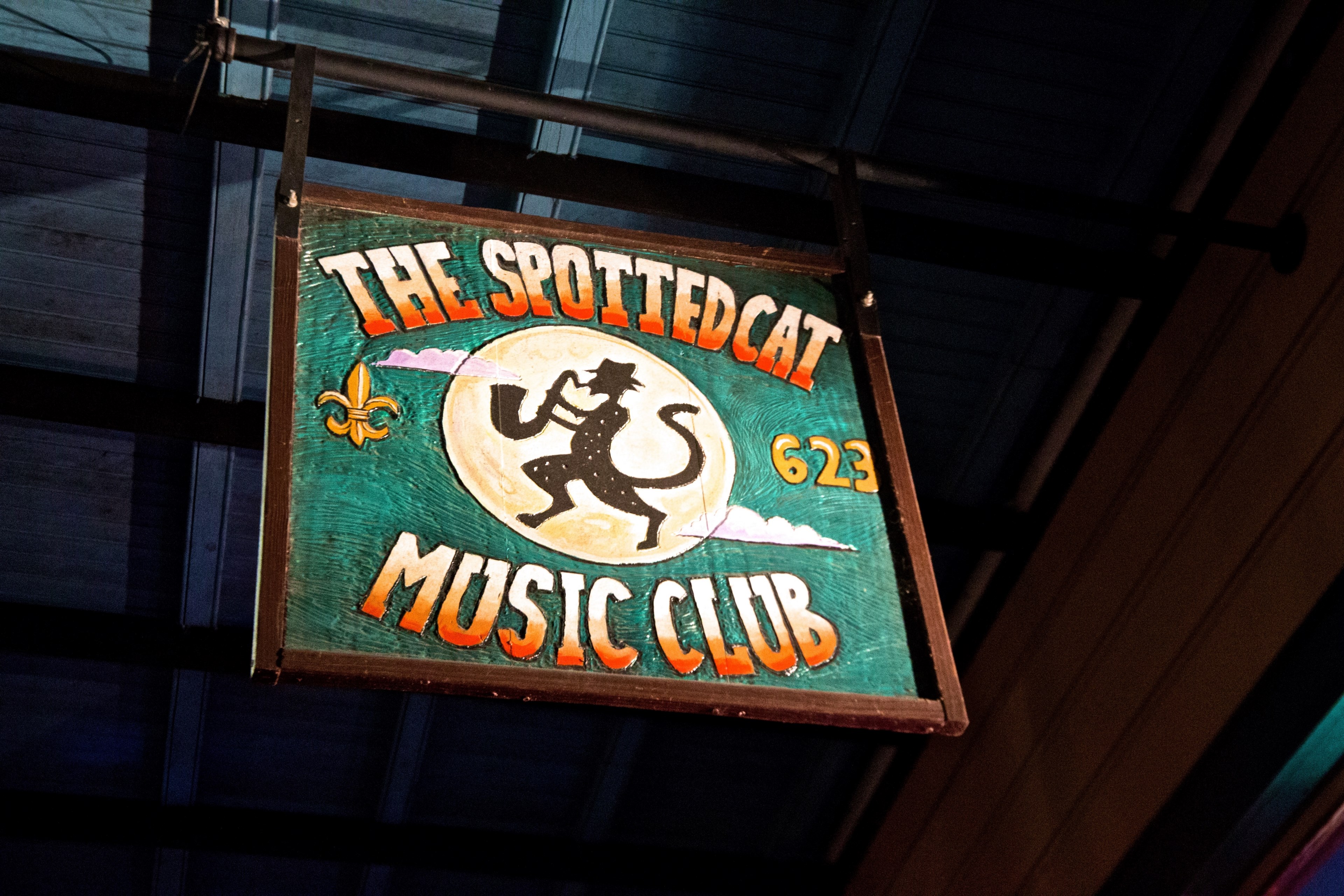 jazz club signage 4k HD Wallpaper
