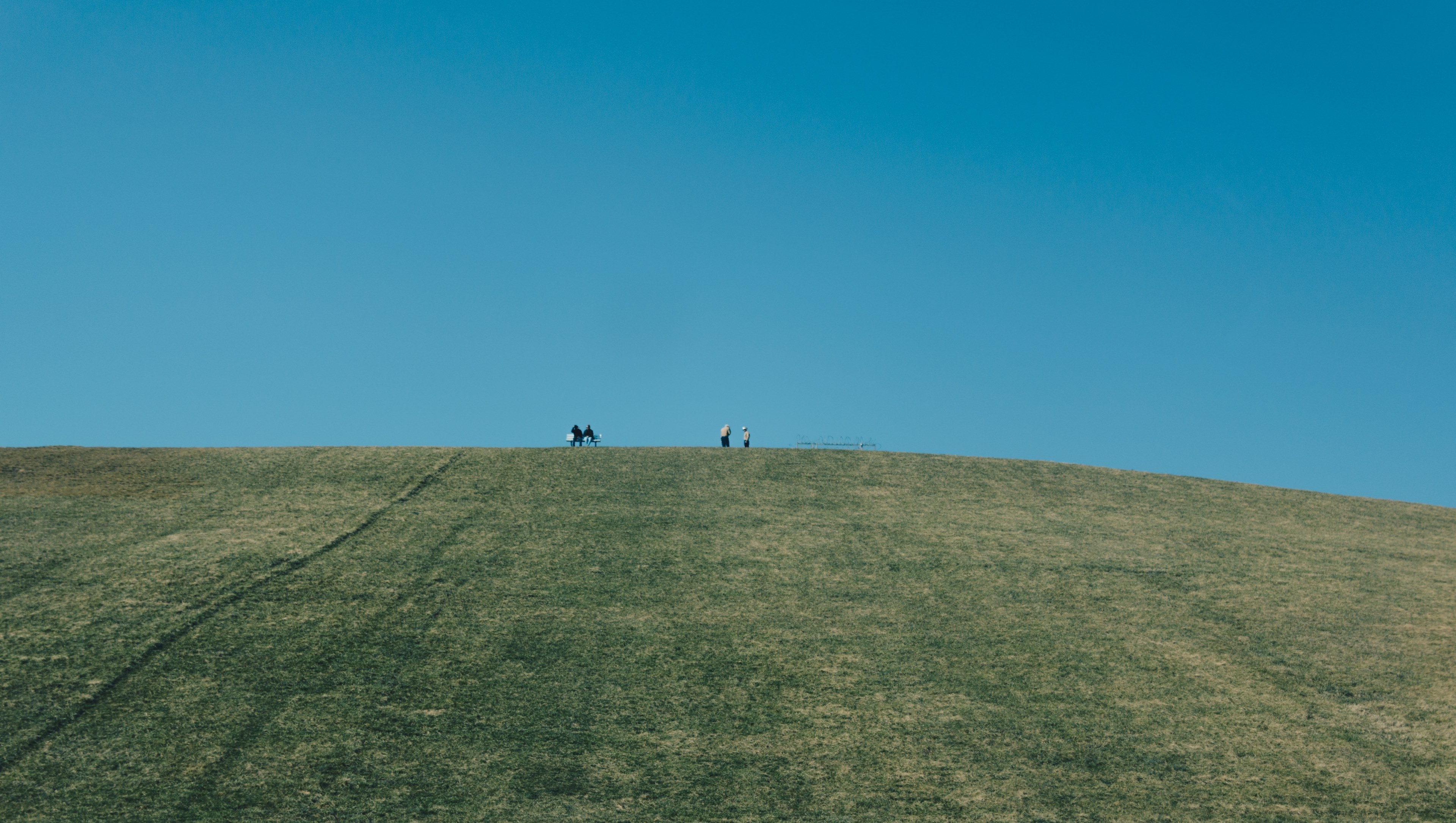 bottom of the hill 4k HD Wallpaper