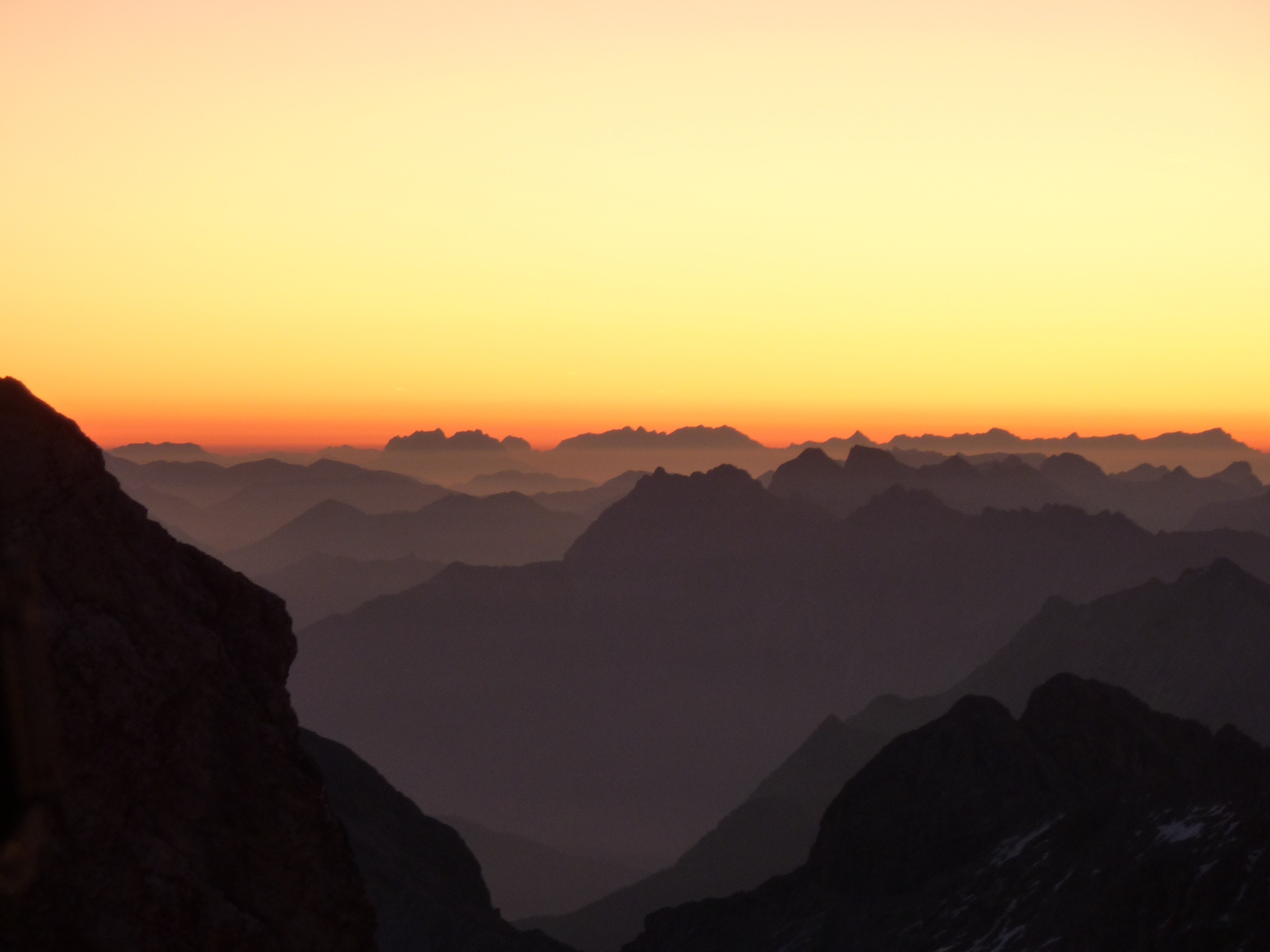 mountains morgenrot alpine panorama sunrise alpine 4k HD Wallpaper