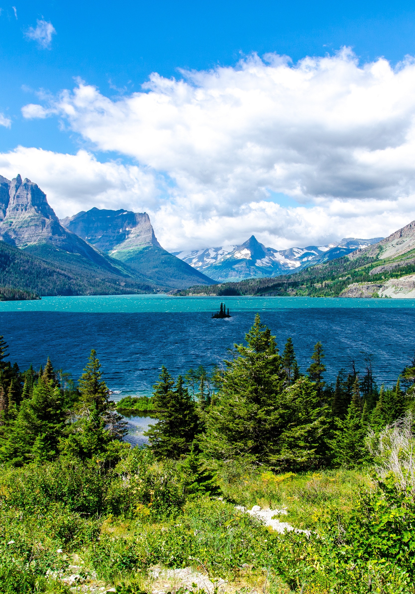 Earth Lake, Nature, Glacier National Park, Saint Mary Lake, 1668x2388 ...