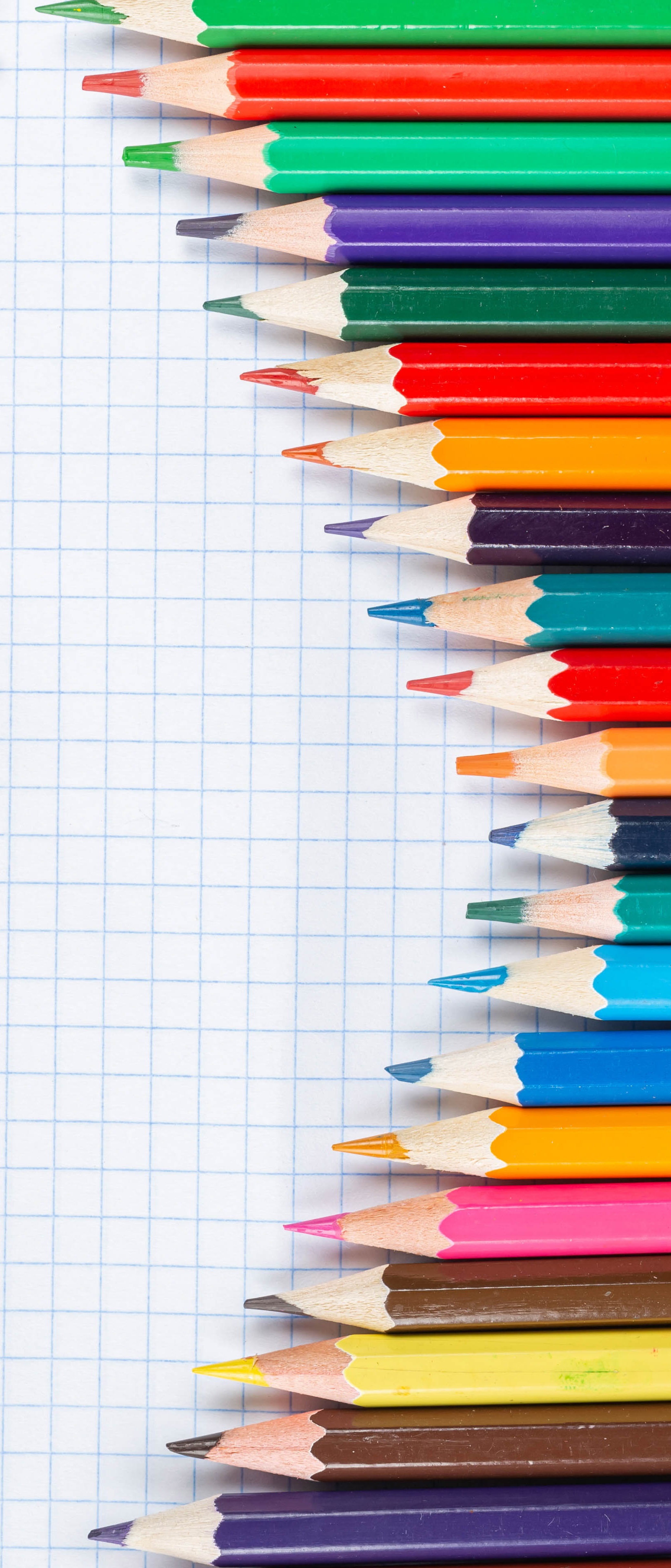 Photography Pencil, Colors, 1644x3840 Phone HD Wallpaper