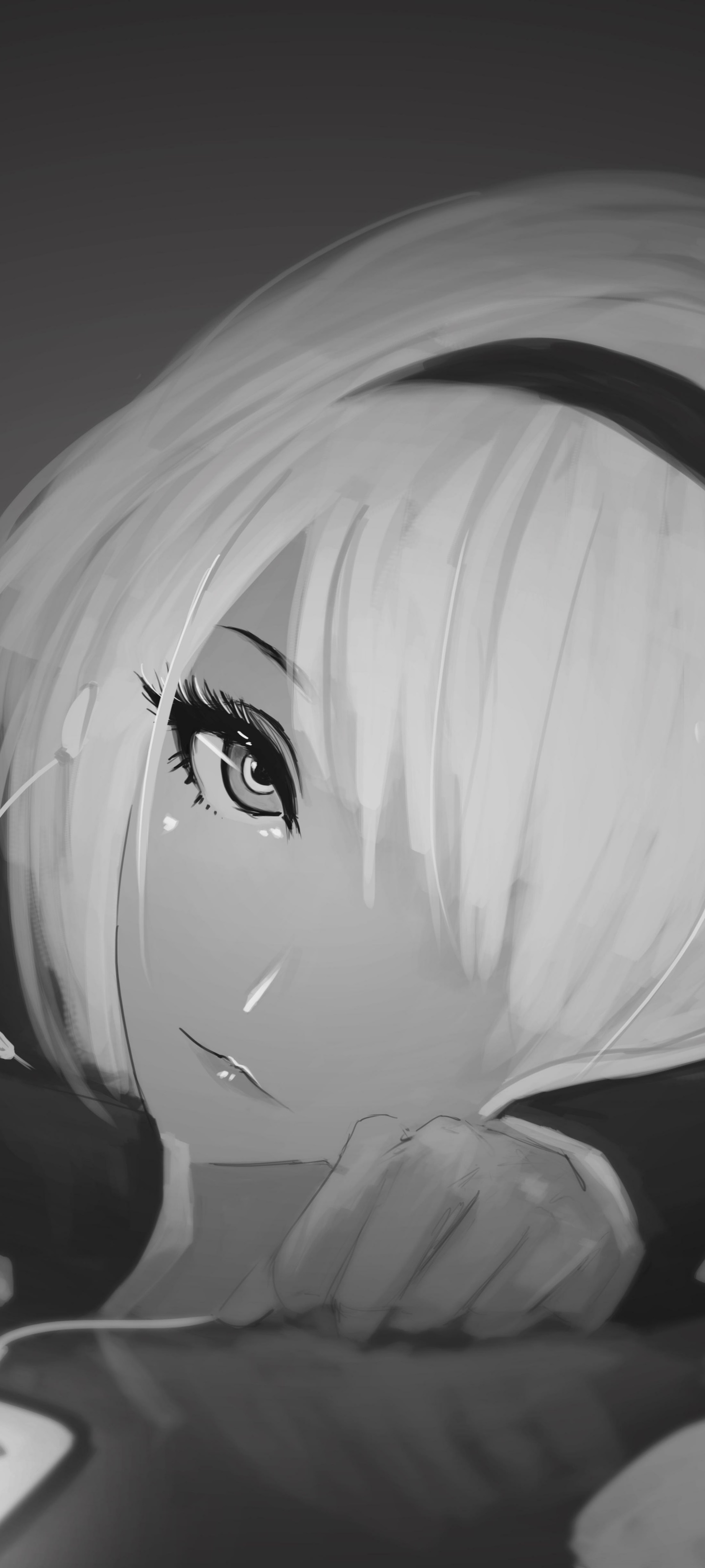 Video Game NieR: Automata, YoRHa No.2 Type B, 1440x3200 Phone HD Wallpaper