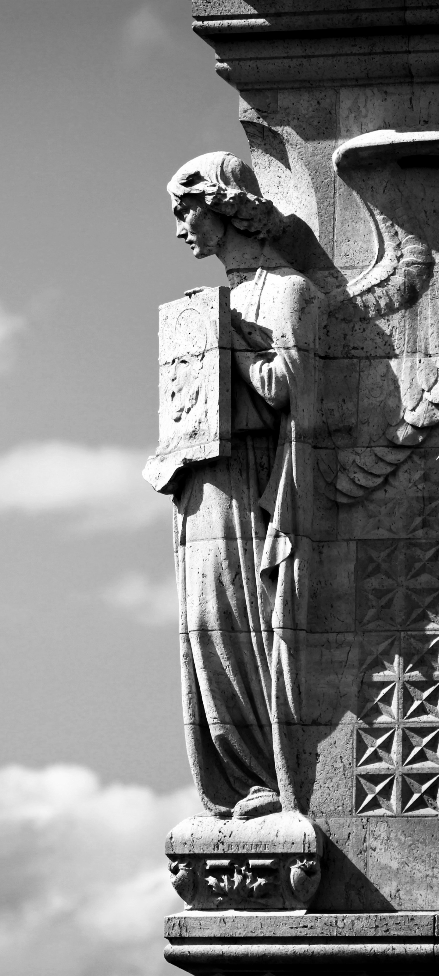 «Angel Statue phone wallpaper» 1080P, 2k, 4k Full HD Wallpapers ...