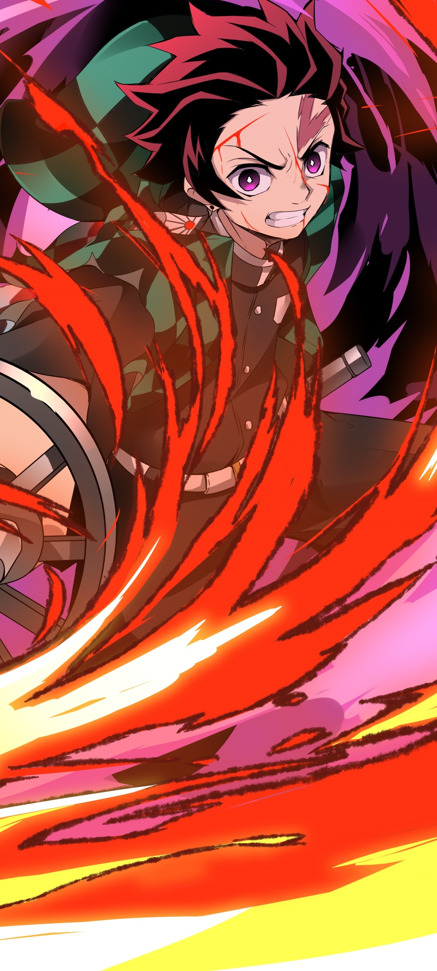 Tanjiro Demon Slayer Scar | Wallpaper 4K Kimetsu No Yaiba – VLMPN