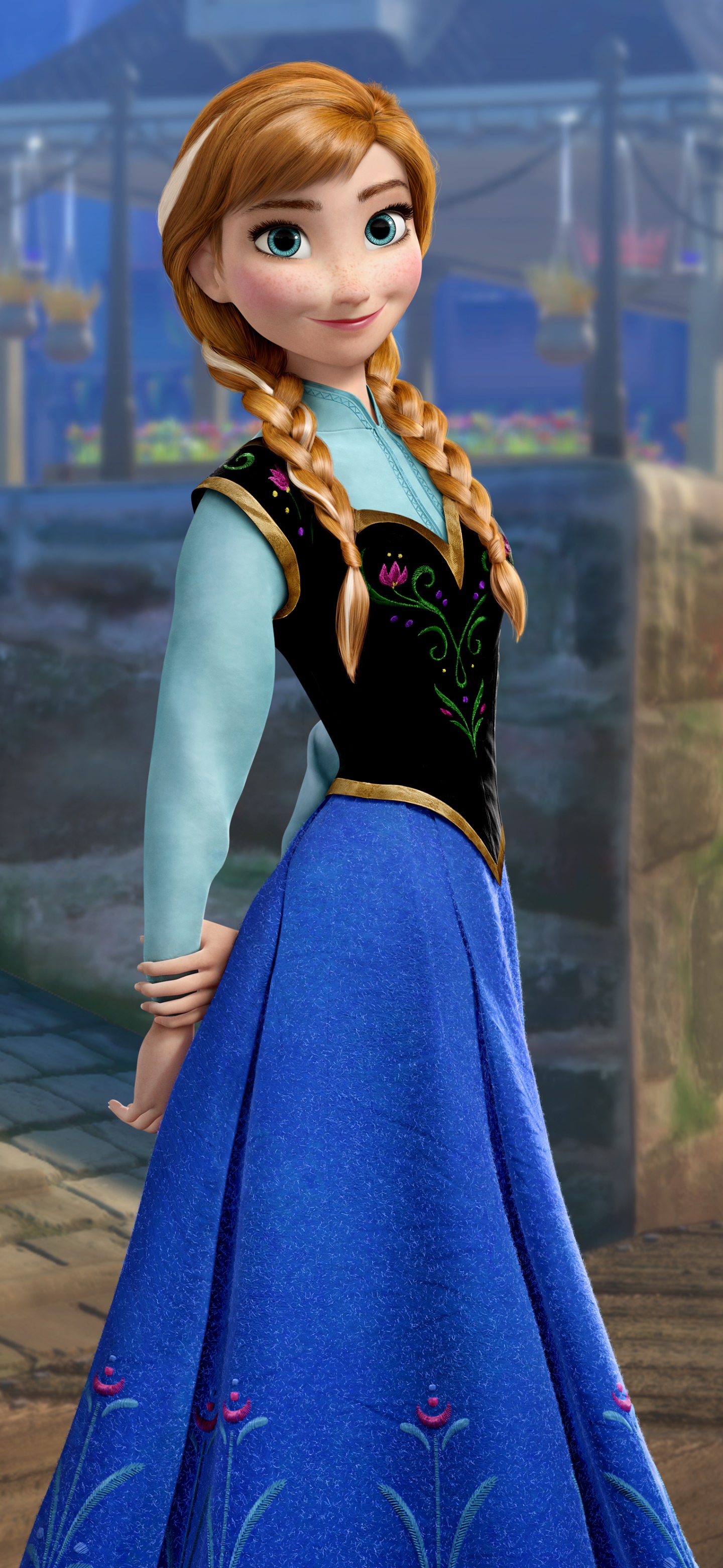 Movie Frozen, Anna (Frozen), Frozen (Movie), 1440x3120 Phone HD Wallpaper