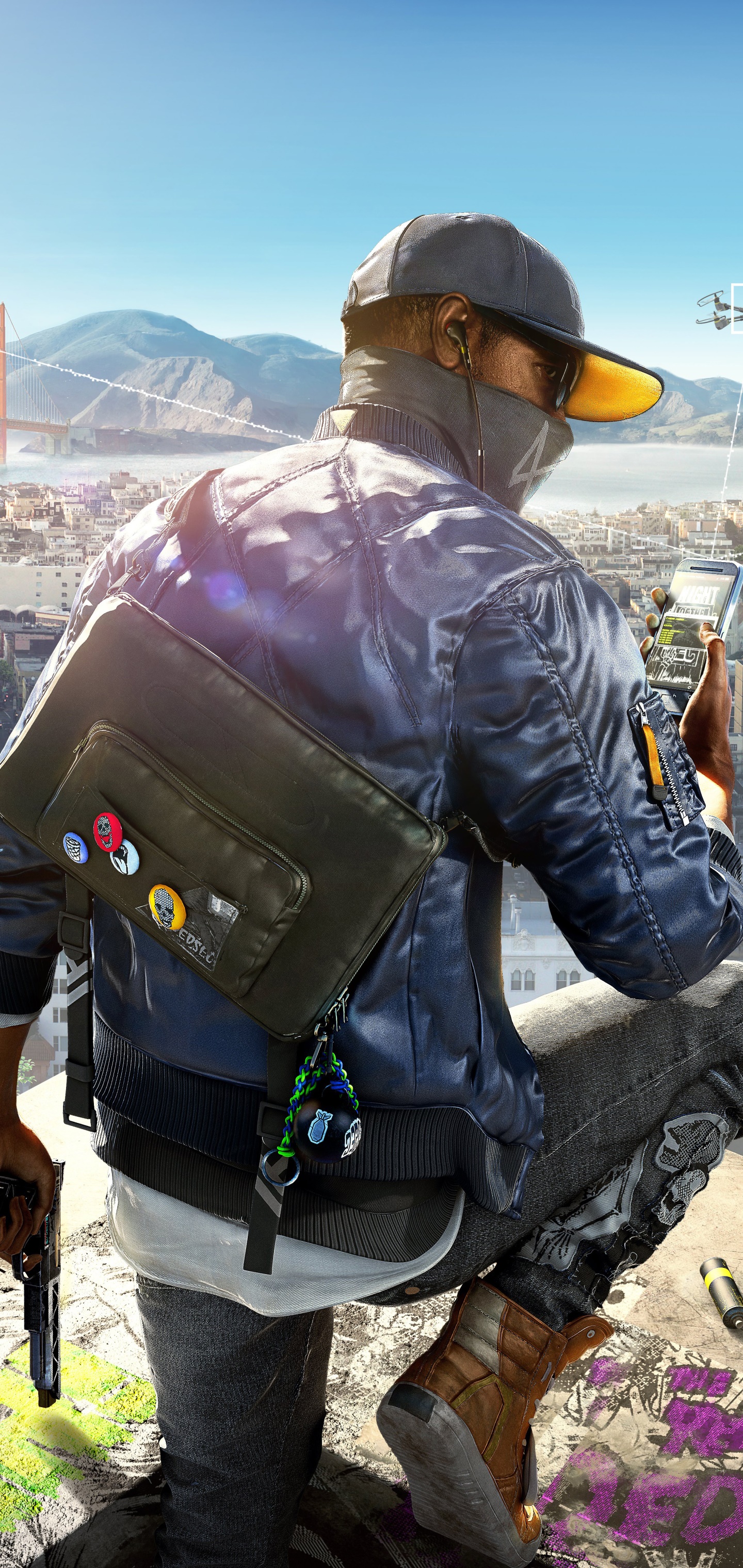 «Watch Dogs 2 phone wallpaper» HD Wallpapers