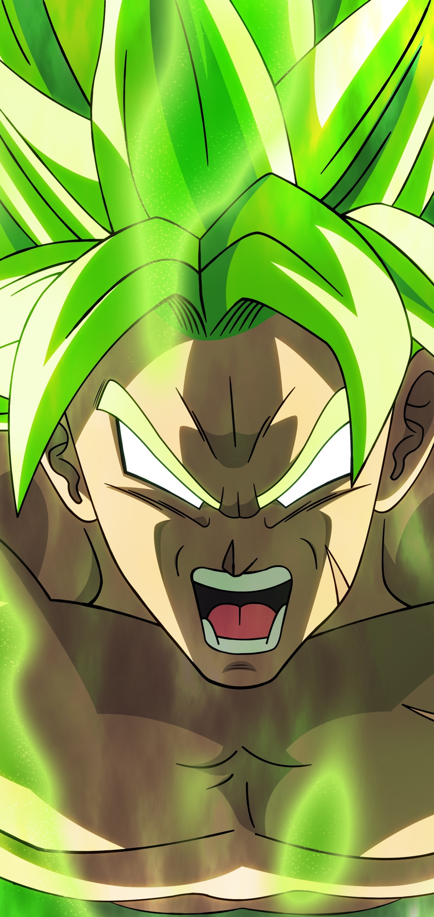 Anime Dragon Ball Super: Broly, Super Saiyan Green, Broly (Dragon Ball ...