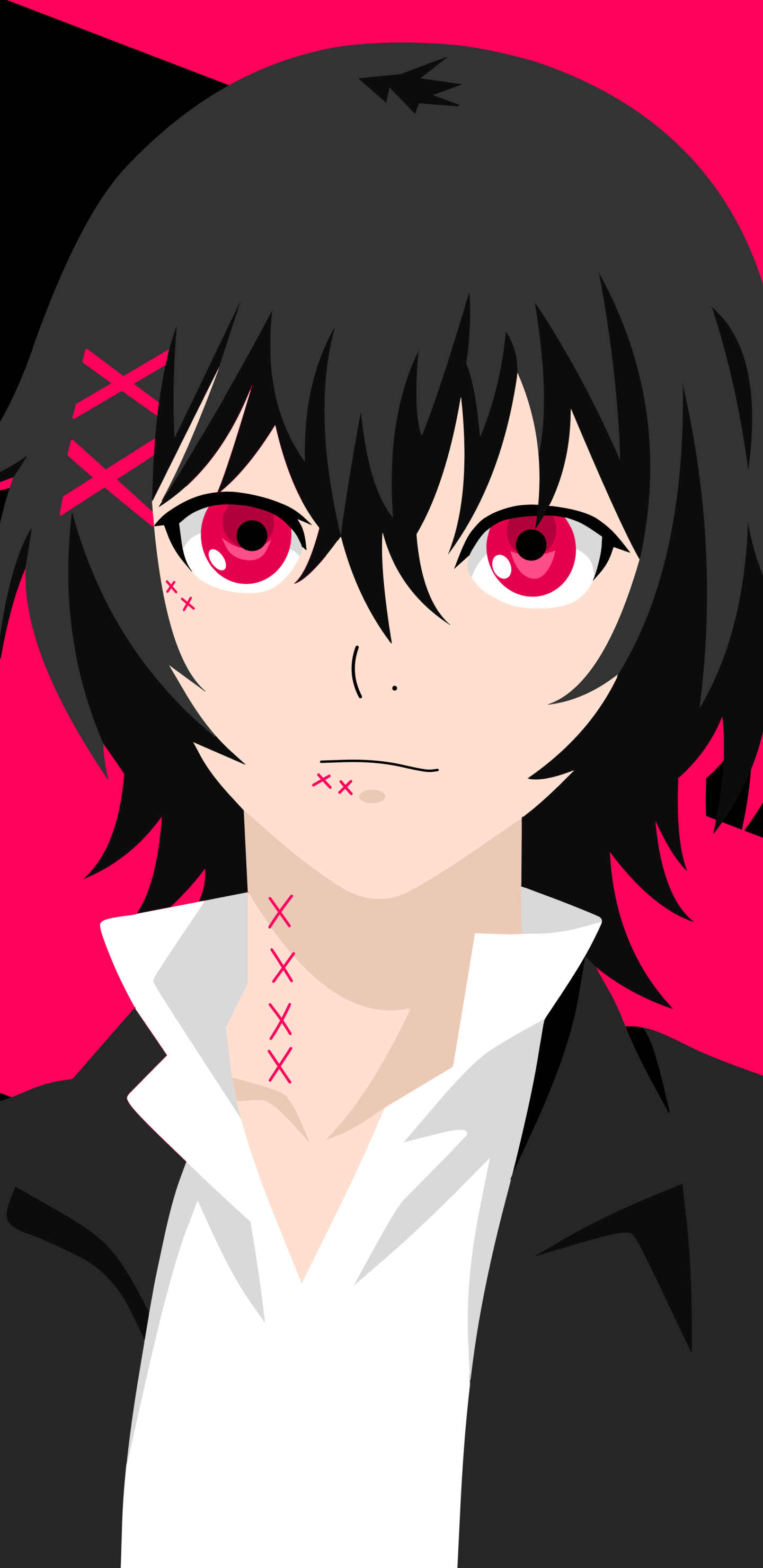 Anime Tokyo Ghoul:re, Juuzou Suzuya, Black Hair, 1440x2960 Phone HD ...