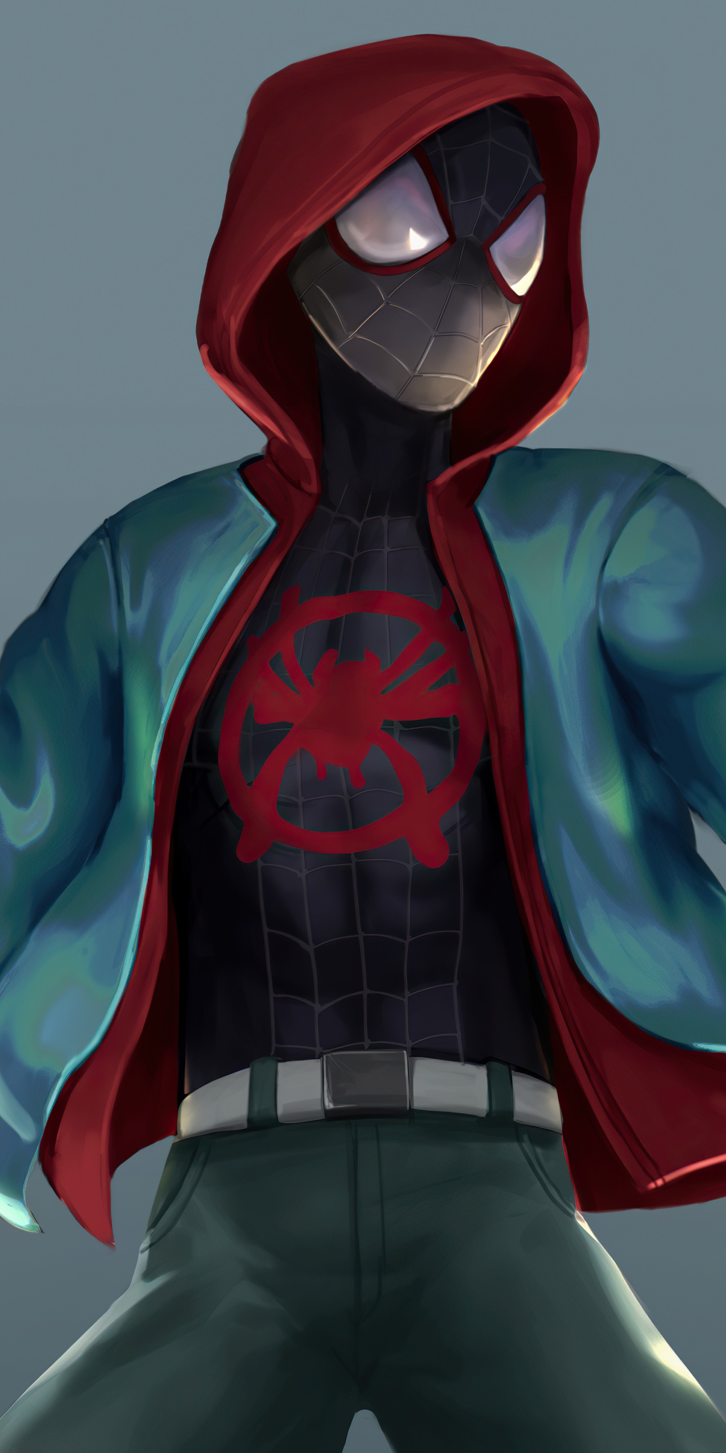 Comics Spider-Man, Miles Morales, 1440x2880 Phone HD Wallpaper