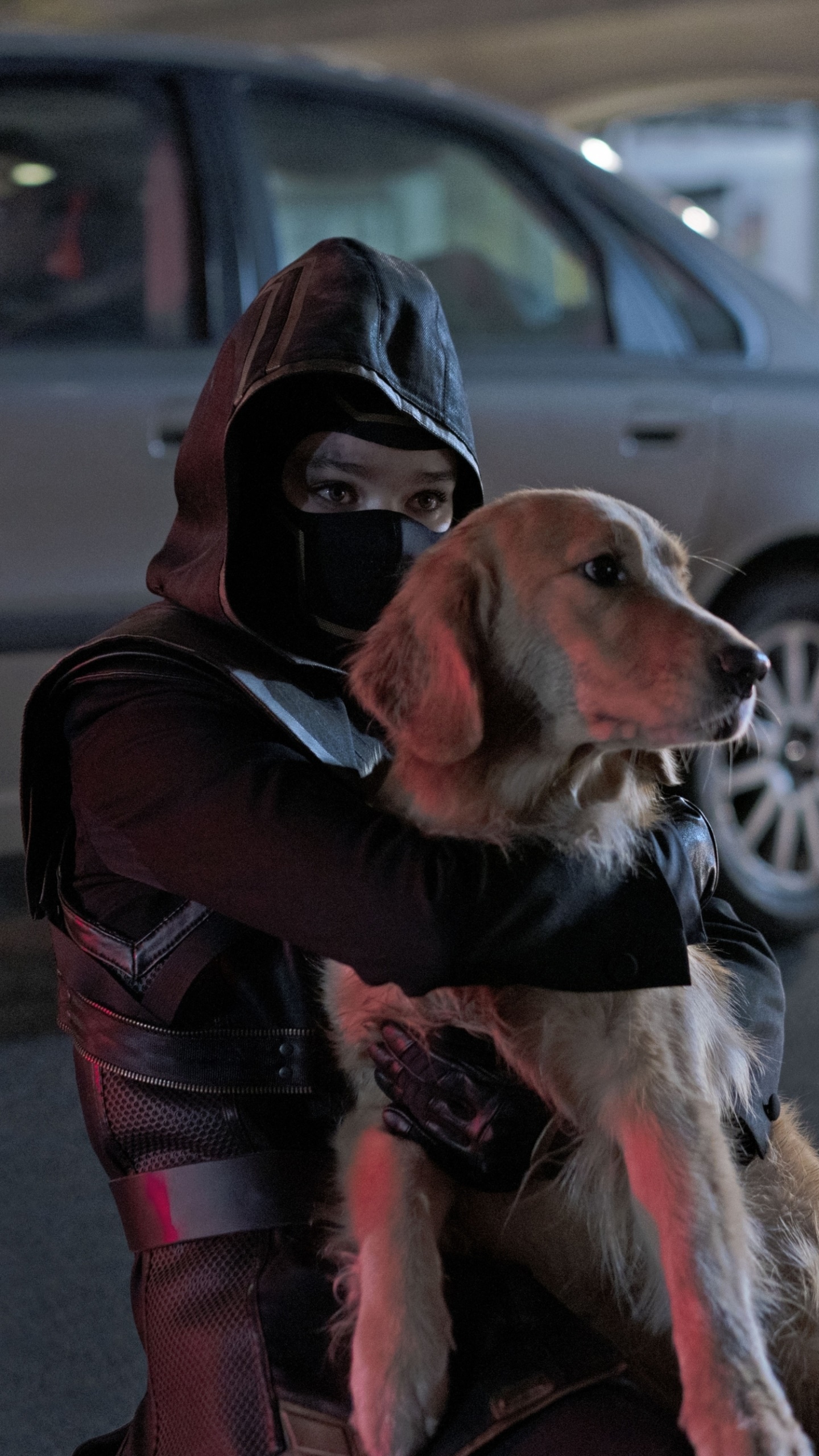 TV Show Hawkeye, Kate Bishop, Lucky The Pizza Dog, Hailee Steinfeld ...