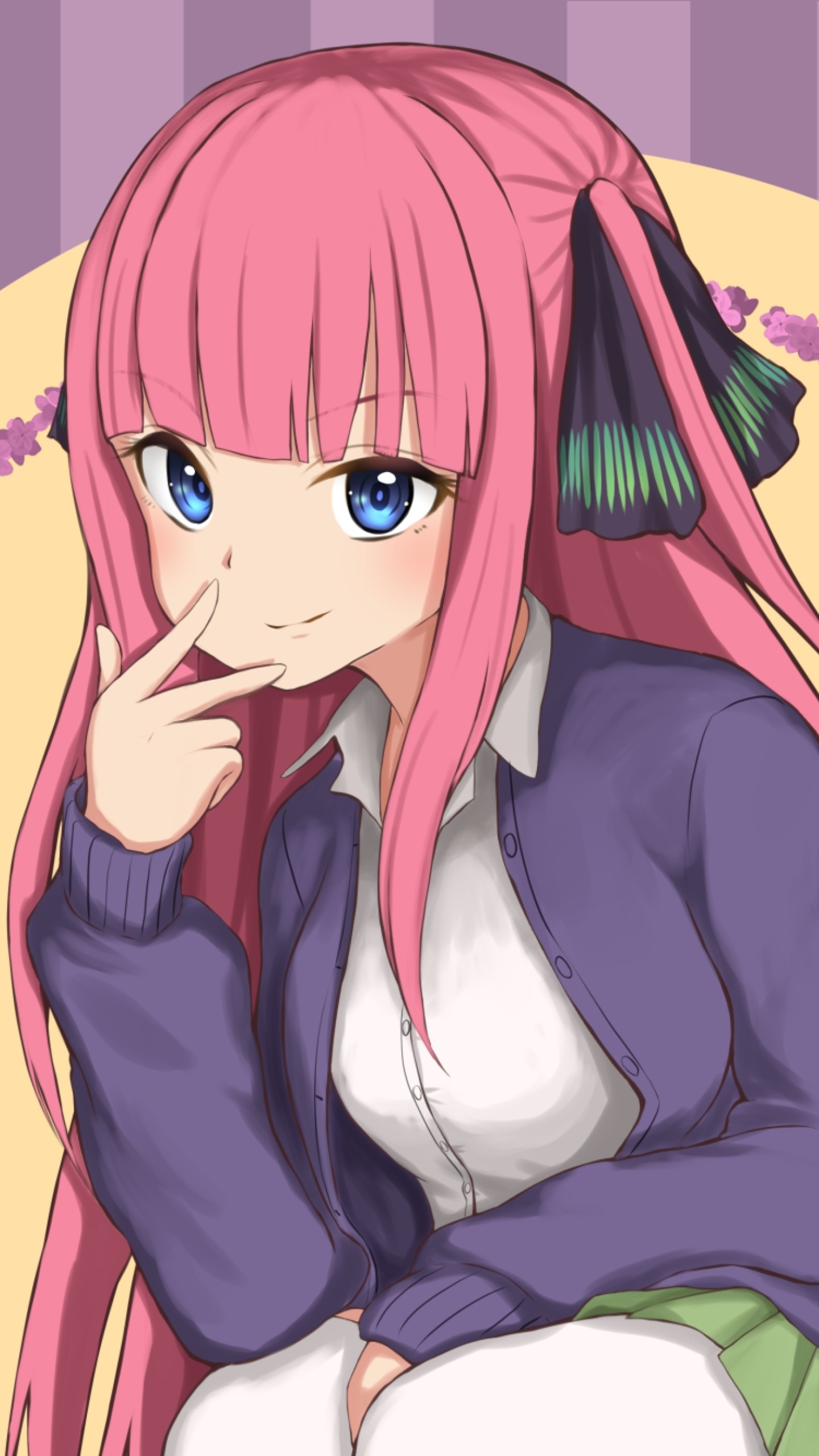 Anime The Quintessential Quintuplets, Nino Nakano, 1440x2560 Phone HD ...