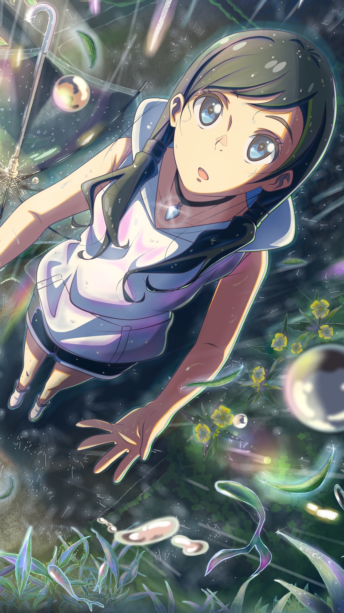 Anime Weathering With You, Hina Amano, 1440x2560 Phone HD Wallpaper