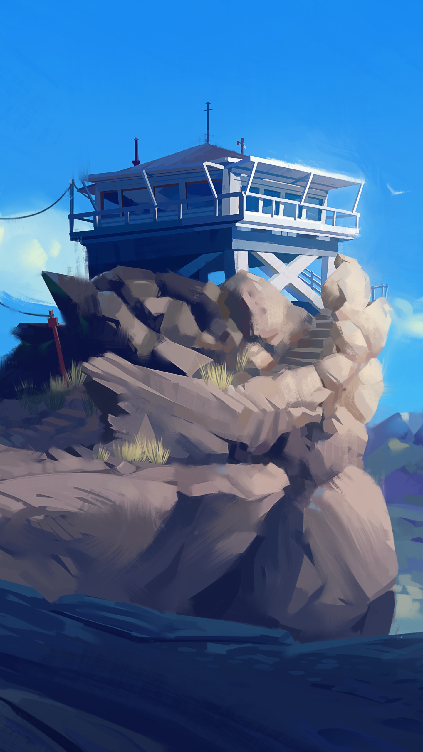 «Firewatch phone wallpaper» 1080P, 2k, 4k Full HD Wallpapers ...