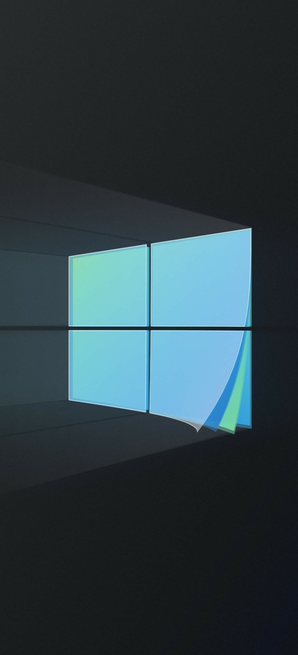 Technology Windows 10, Microsoft, Logo, 1228x2700 Phone HD Wallpaper