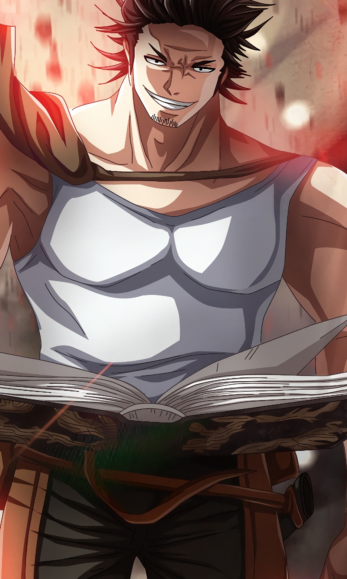Anime Black Clover, Book, Yami Sukehiro, 1200x2000 Phone HD Wallpaper