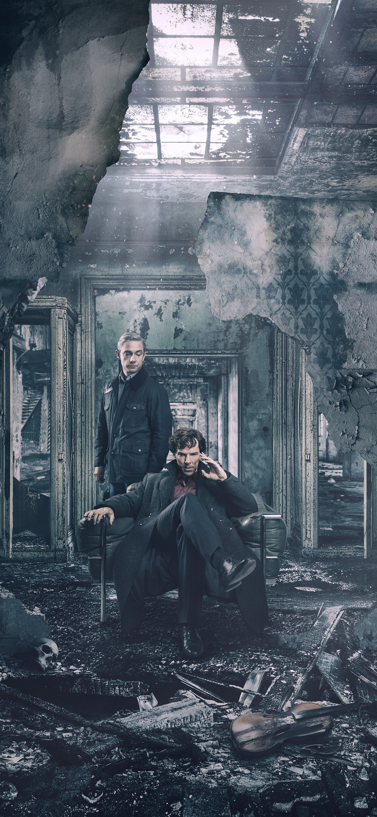TV Show Sherlock, Benedict Cumberbatch, Sherlock Holmes, 1284x2778 ...