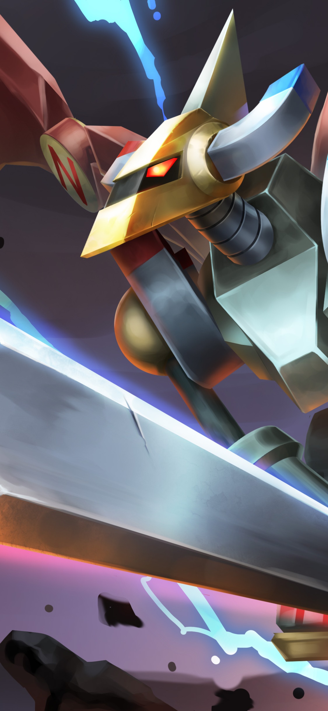 Anime Yu-Gi-Oh!, Valkyrion The Magna Warrior, 1125x2436 Phone HD Wallpaper