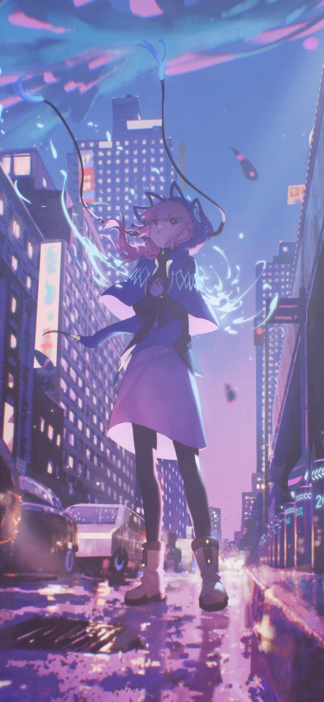 Anime Virtual Youtuber, Kaf (Virtual Youtuber), 1125x2436 Phone HD ...