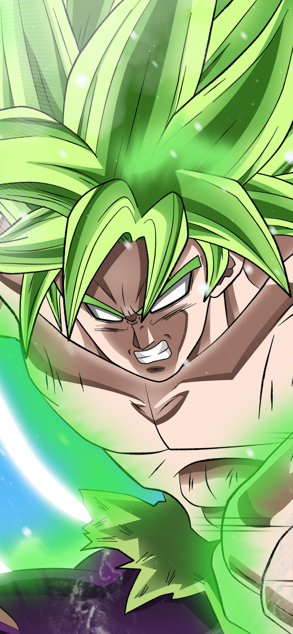 Anime Dragon Ball Super: Broly, Broly (Dragon Ball), 1125x2436 Phone HD ...