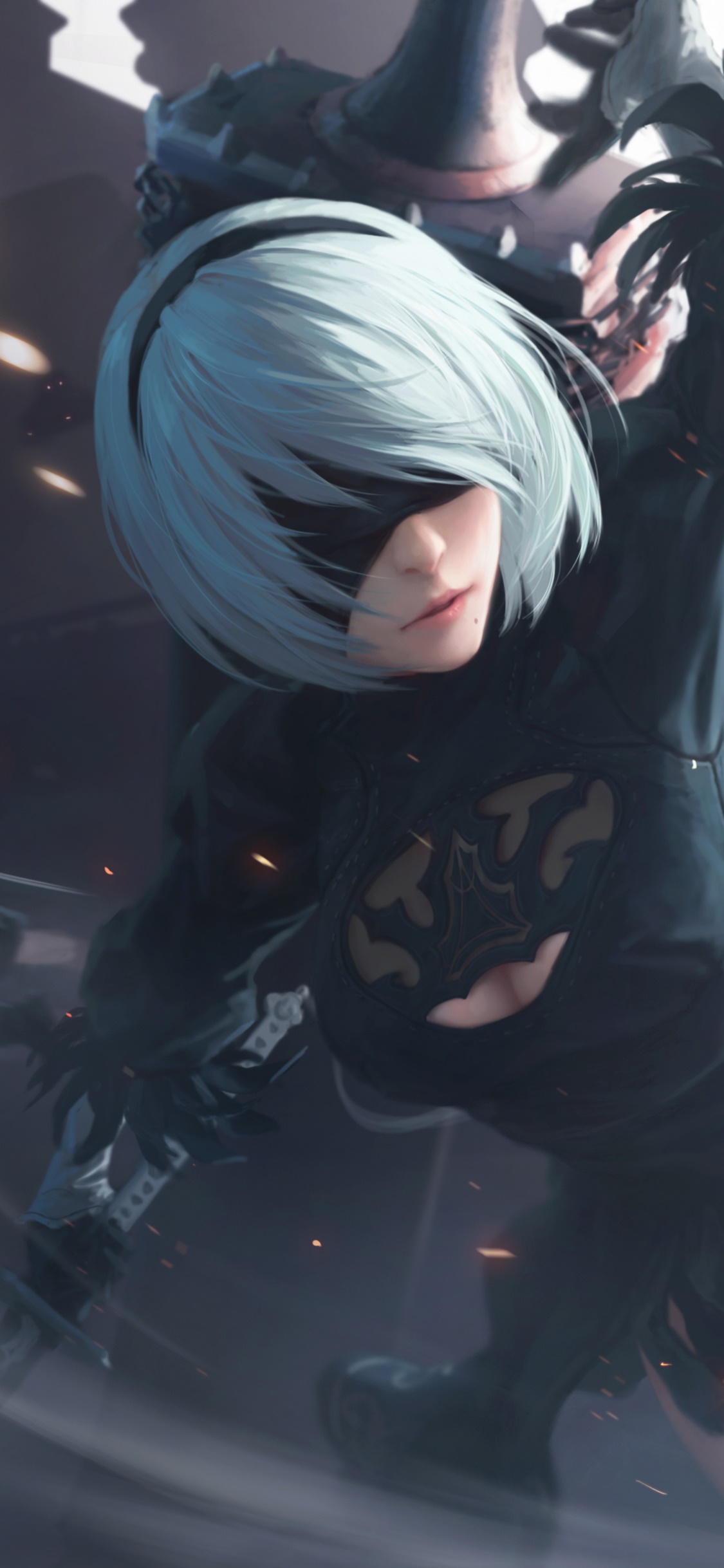 Video Game NieR: Automata, 1125x2436 Phone HD Wallpaper