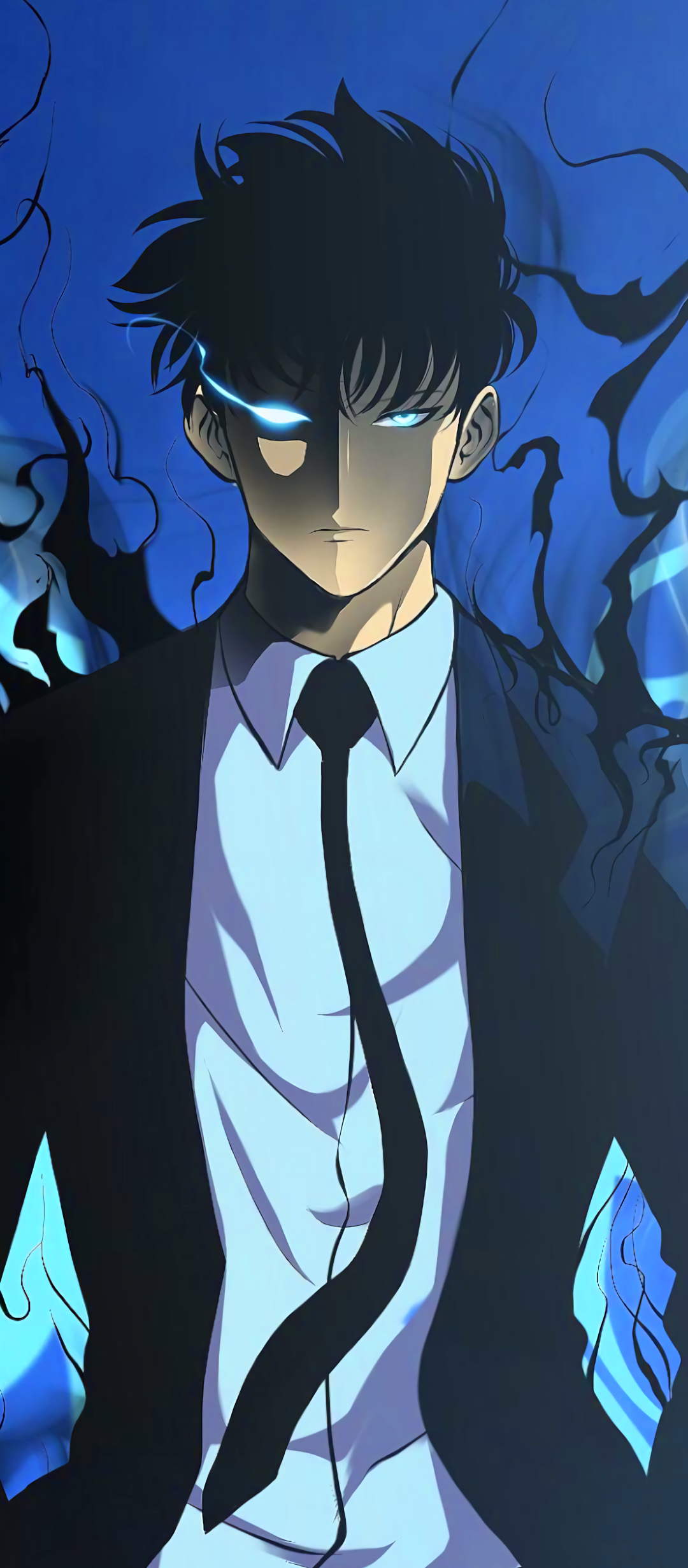 Anime Solo Leveling, Sung Jin-Woo, 1080X2460 Phone Hd Wallpaper