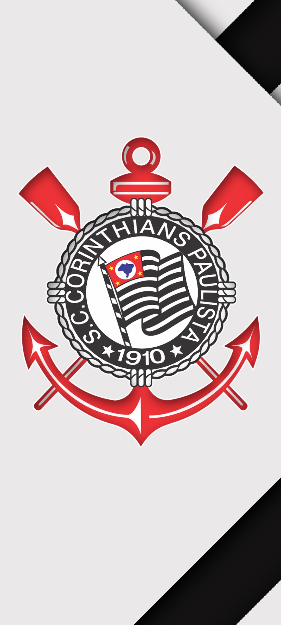 Sports Sport Club Corinthians Paulista, Emblem, Logo, 1080x2400 Phone ...