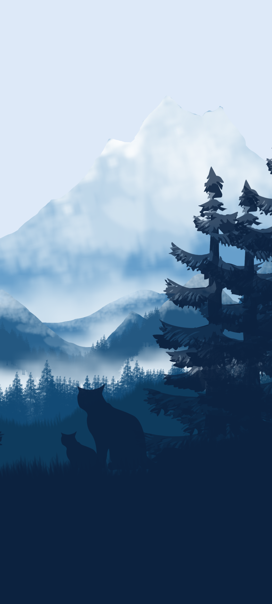 Artistic Landscape, Forest, 1080X2400 Phone Hd Wallpaper