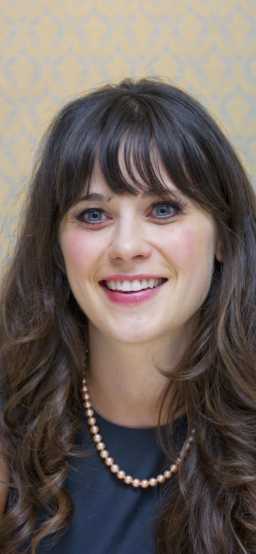 Celebrity Zooey Deschanel, Actress, Blue Eyes, Brunette, American ...