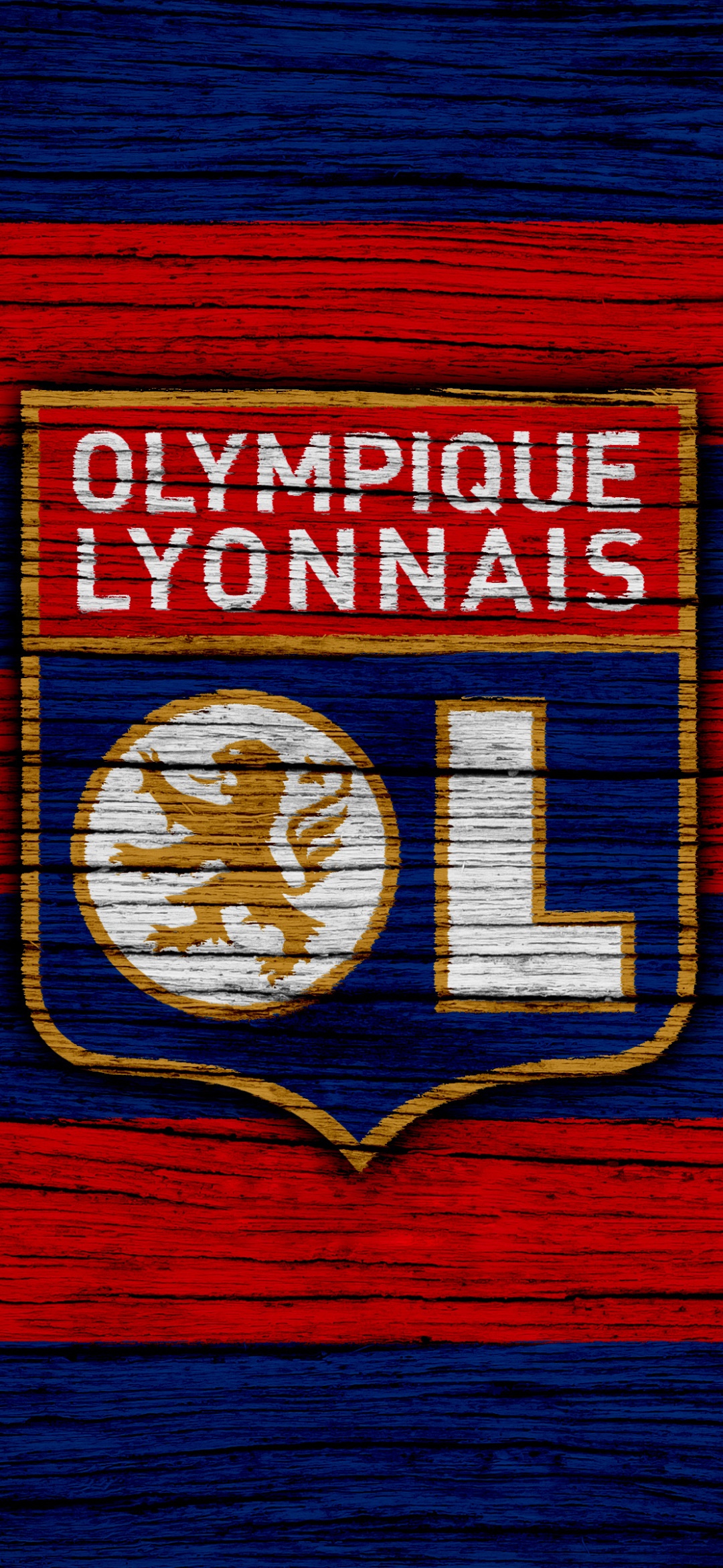Sports Olympique Lyonnais, Logo, Soccer, Emblem, 1080X2340 Phone Hd ...