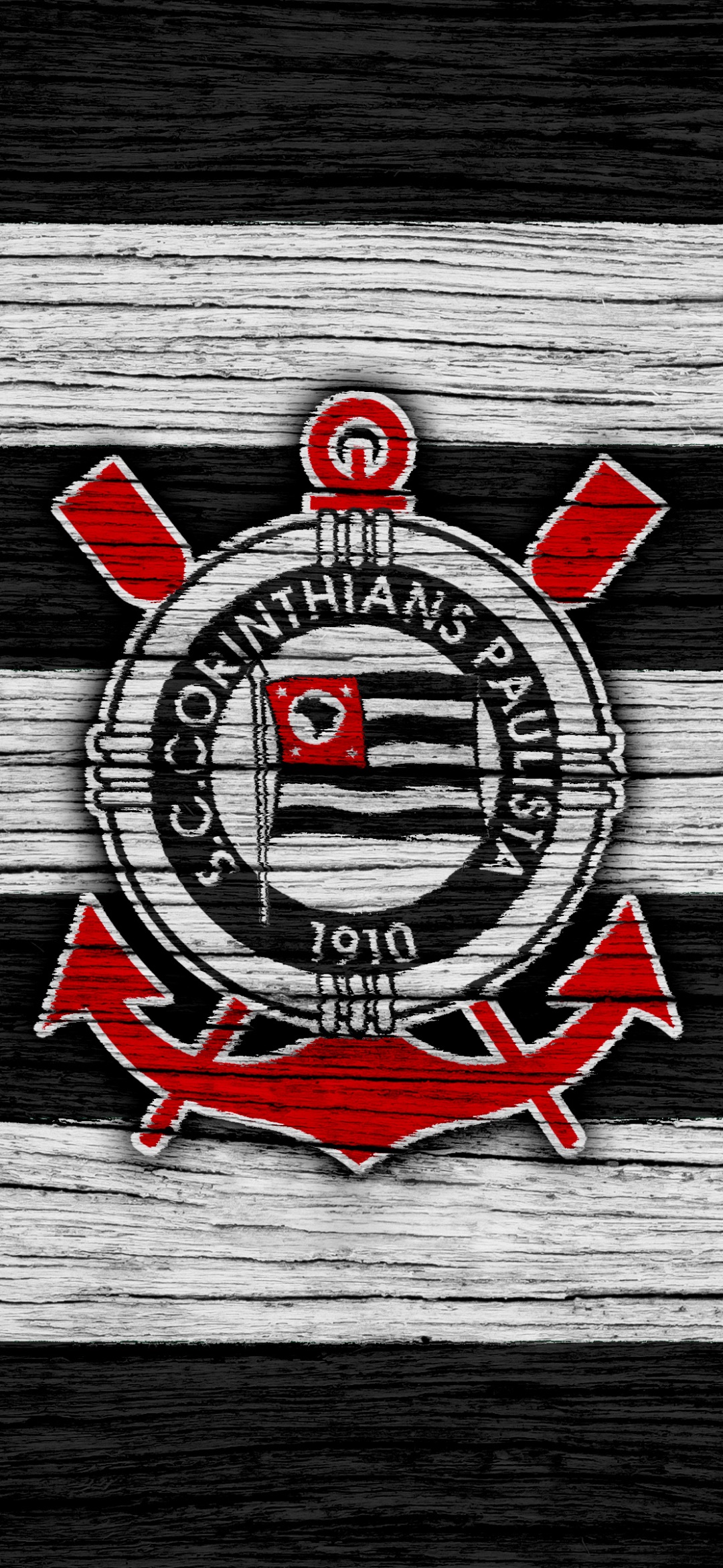 Sports Sport Club Corinthians Paulista, Emblem, Logo, 1080X2340 Phone ...