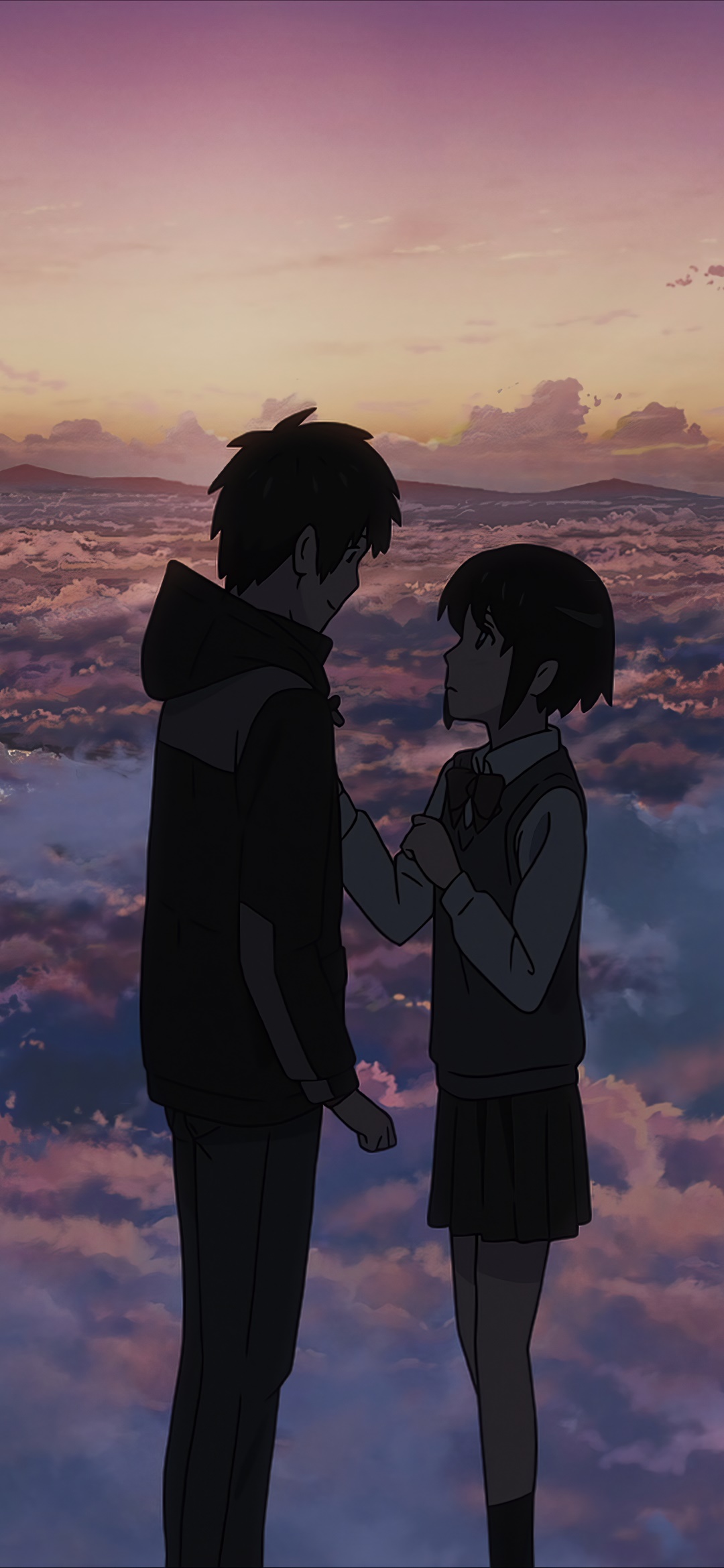Anime Your Name., Mitsuha Miyamizu, Taki Tachibana, 1080x2340 Phone HD ...