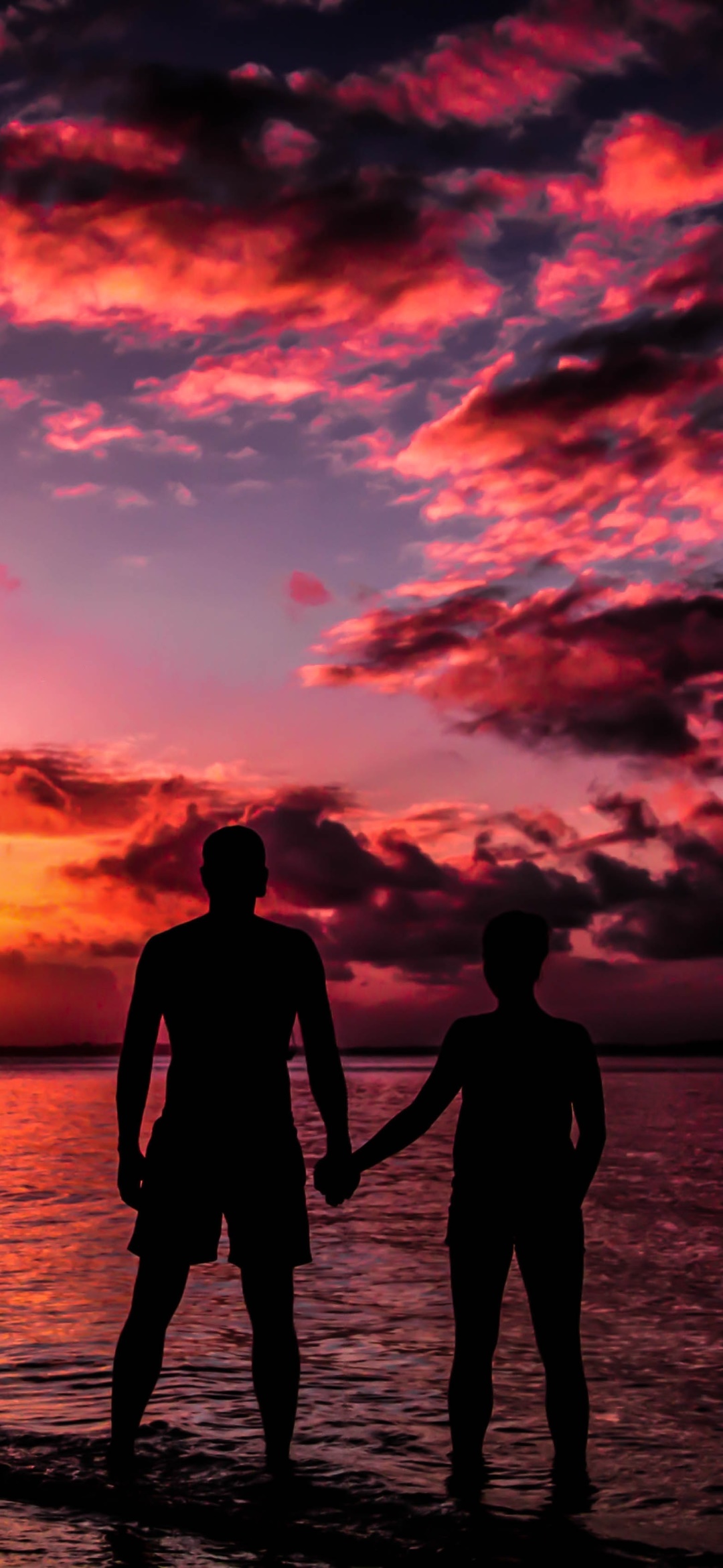 Photography Love, Cloud, Ocean, Horizon, Couple, Australia, 1080x2340 ...