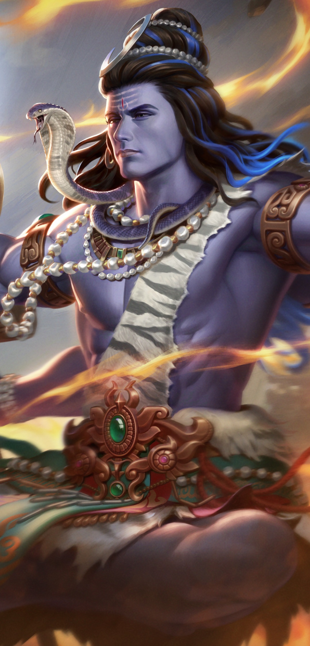 Video Game Smite, Shiva (Smite), 1080X2246 Phone Hd Wallpaper