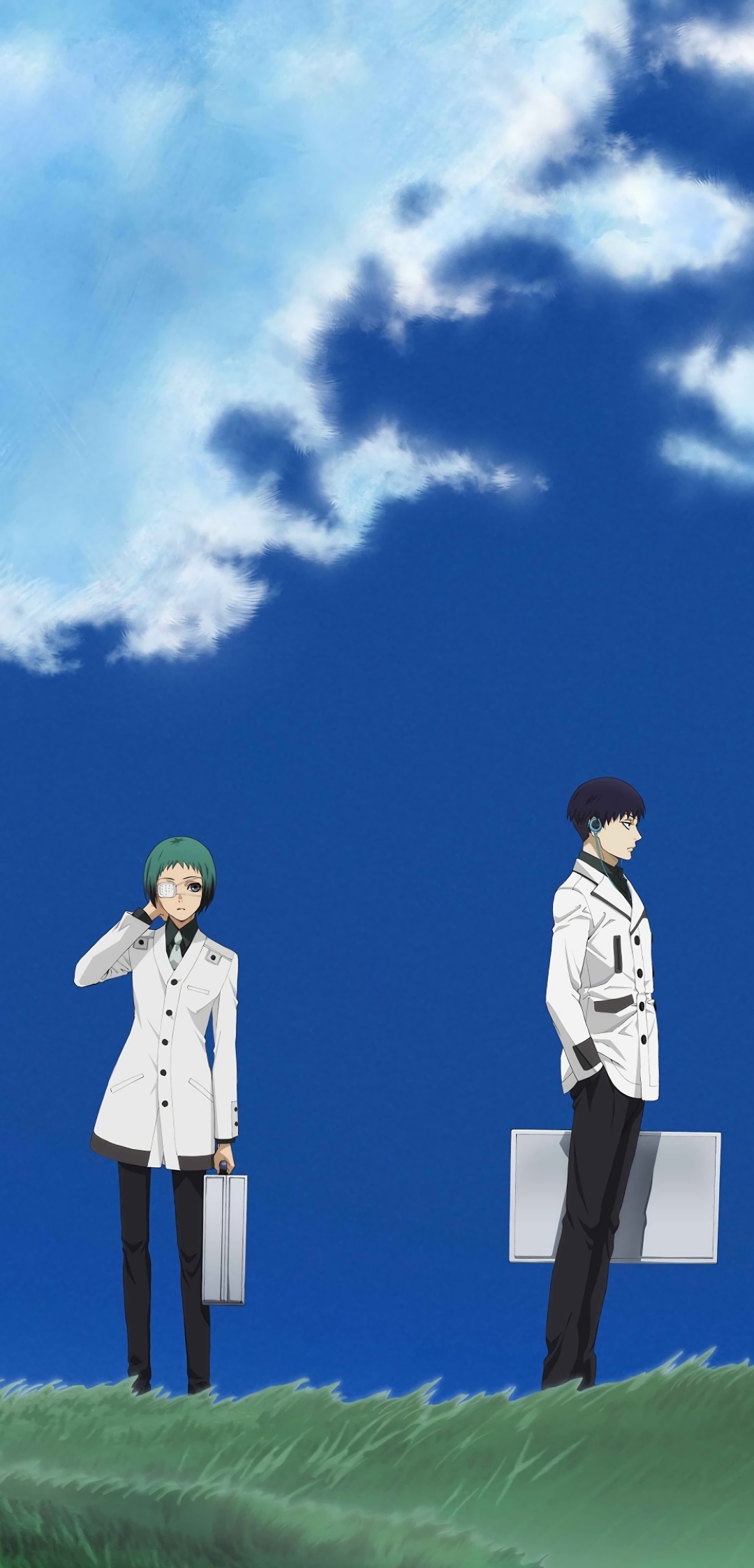 Anime Tokyo Ghoul:re, Tooru Mutsuki, Kuki Urie, 1080x2246 Phone HD ...