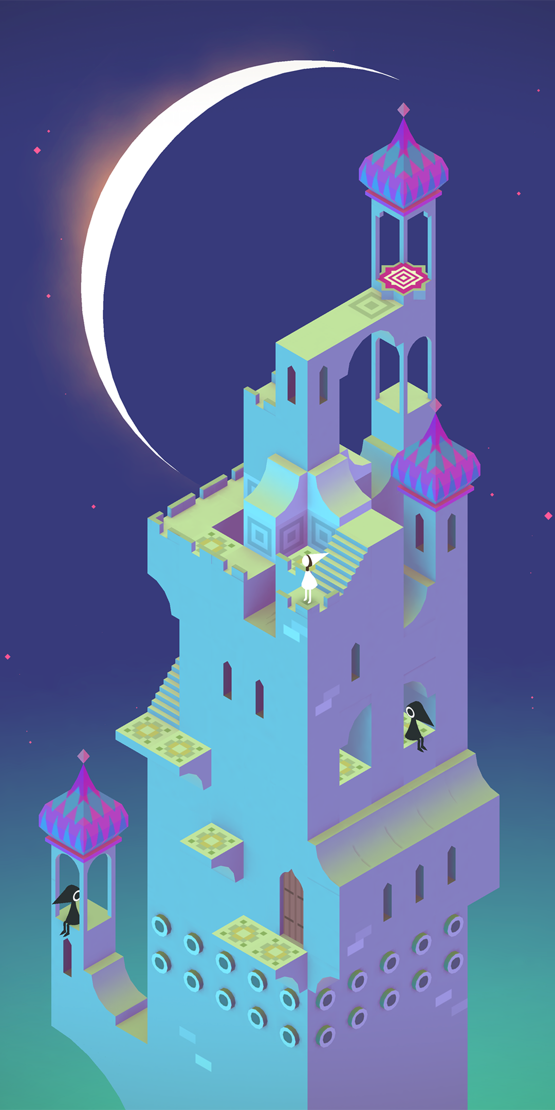 Video Game Monument Valley, 1080x2160 Phone HD Wallpaper