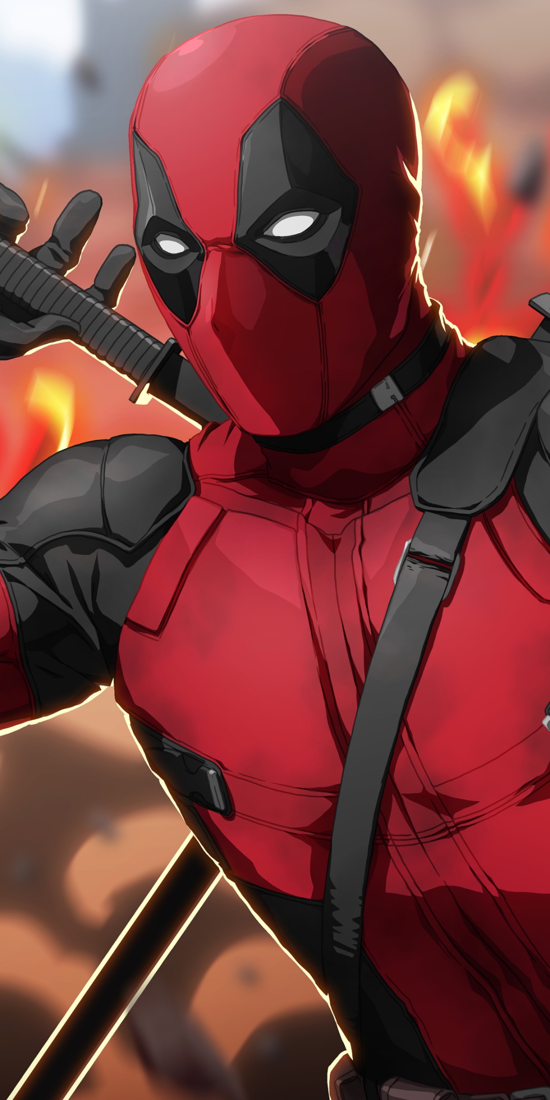 Comics Deadpool, 1080x2160 Phone HD Wallpaper