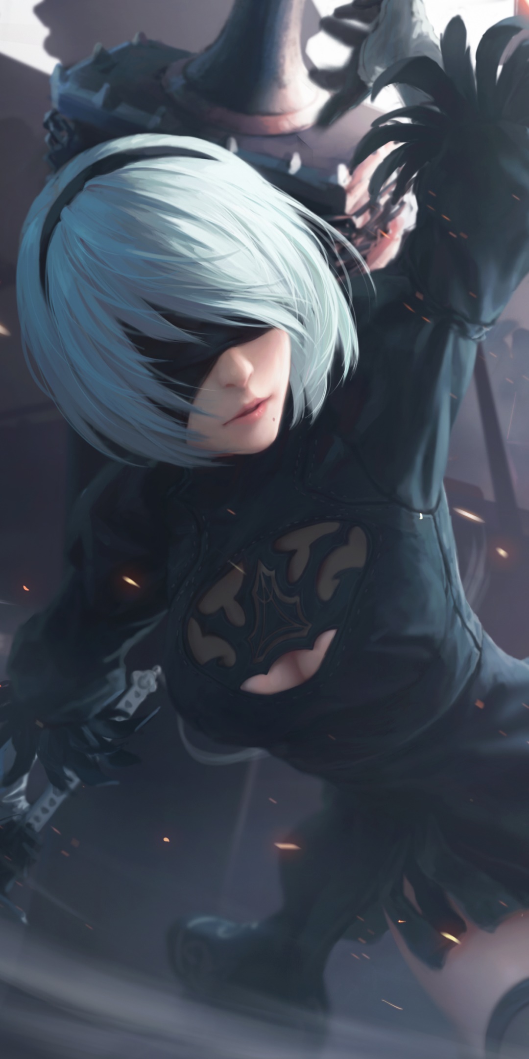 Video Game NieR: Automata, 1080x2160 Phone HD Wallpaper