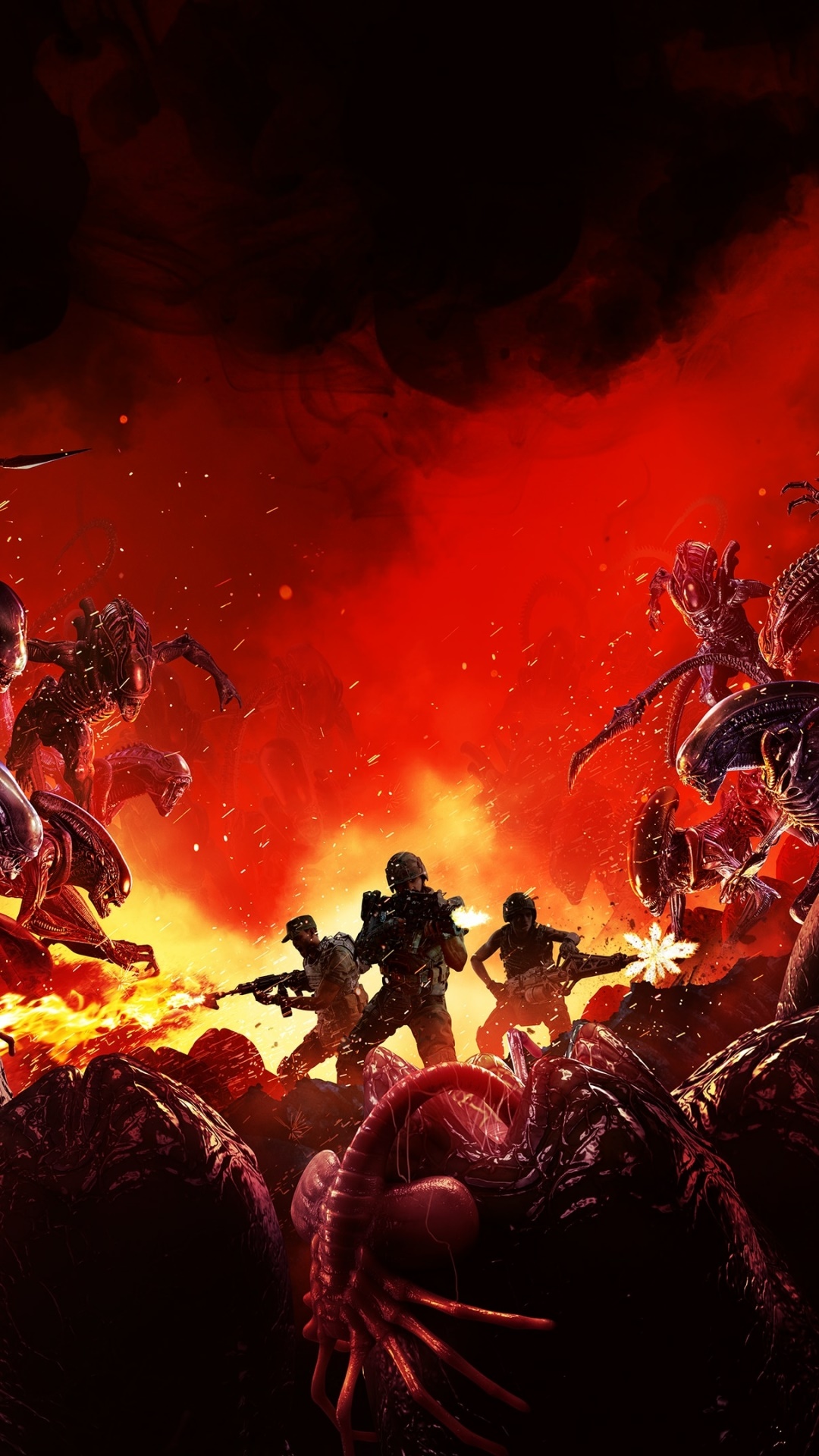 Video Game Aliens: Fireteam Elite, 1080x1920 Phone HD Wallpaper